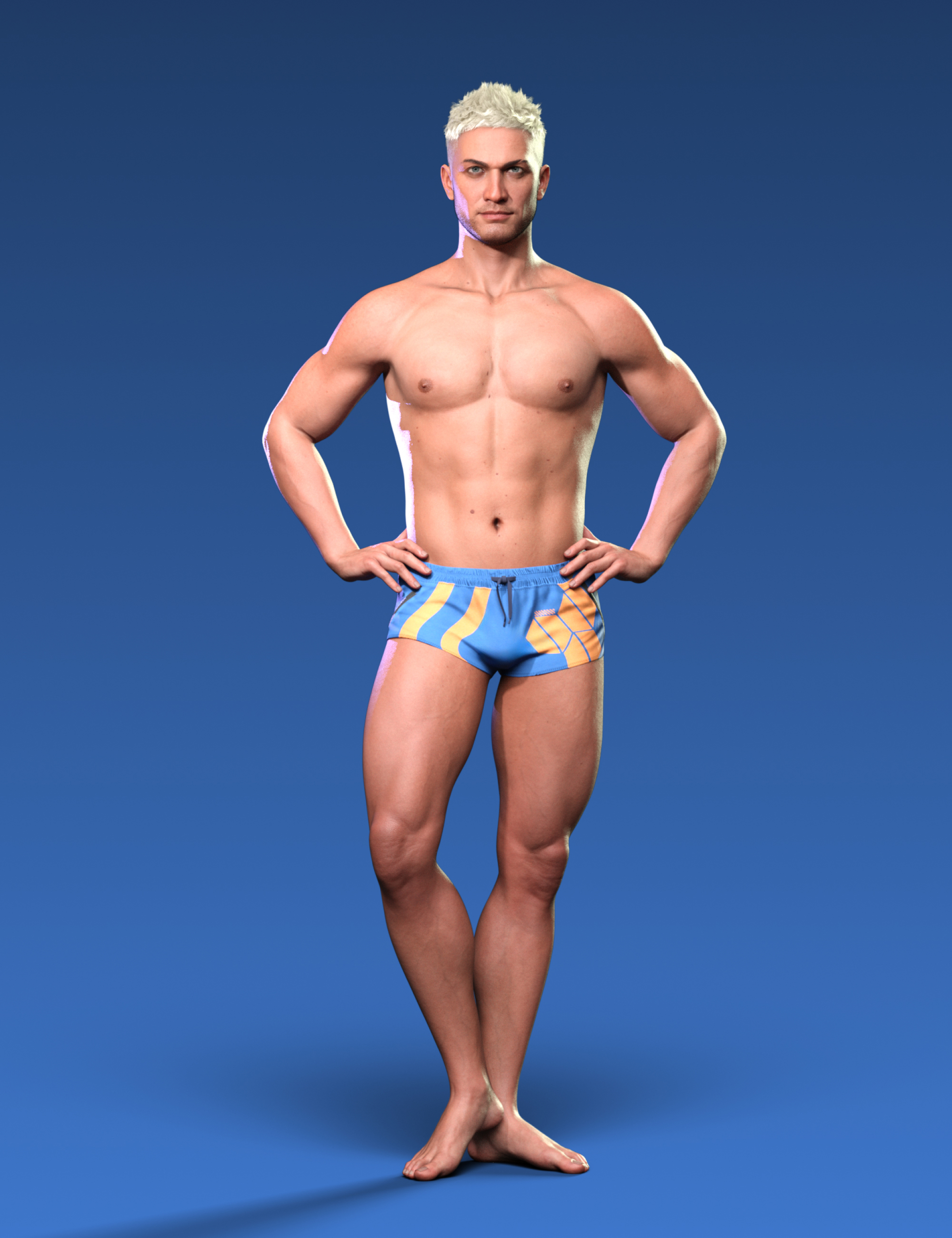 Whatta Man! Poses for Genesis 9 and 8 Male | Daz 3D