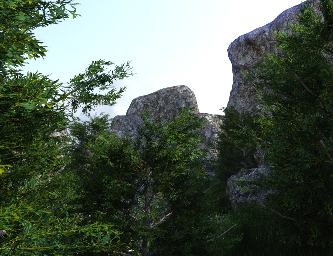 Among the Rocks | Daz 3D