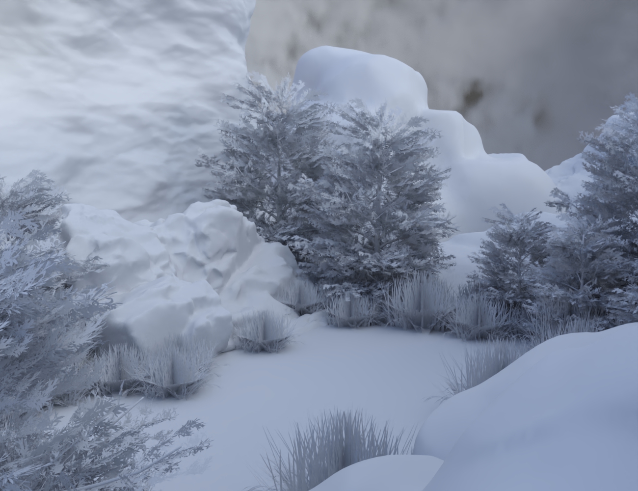 Among the Rocks | Daz 3D