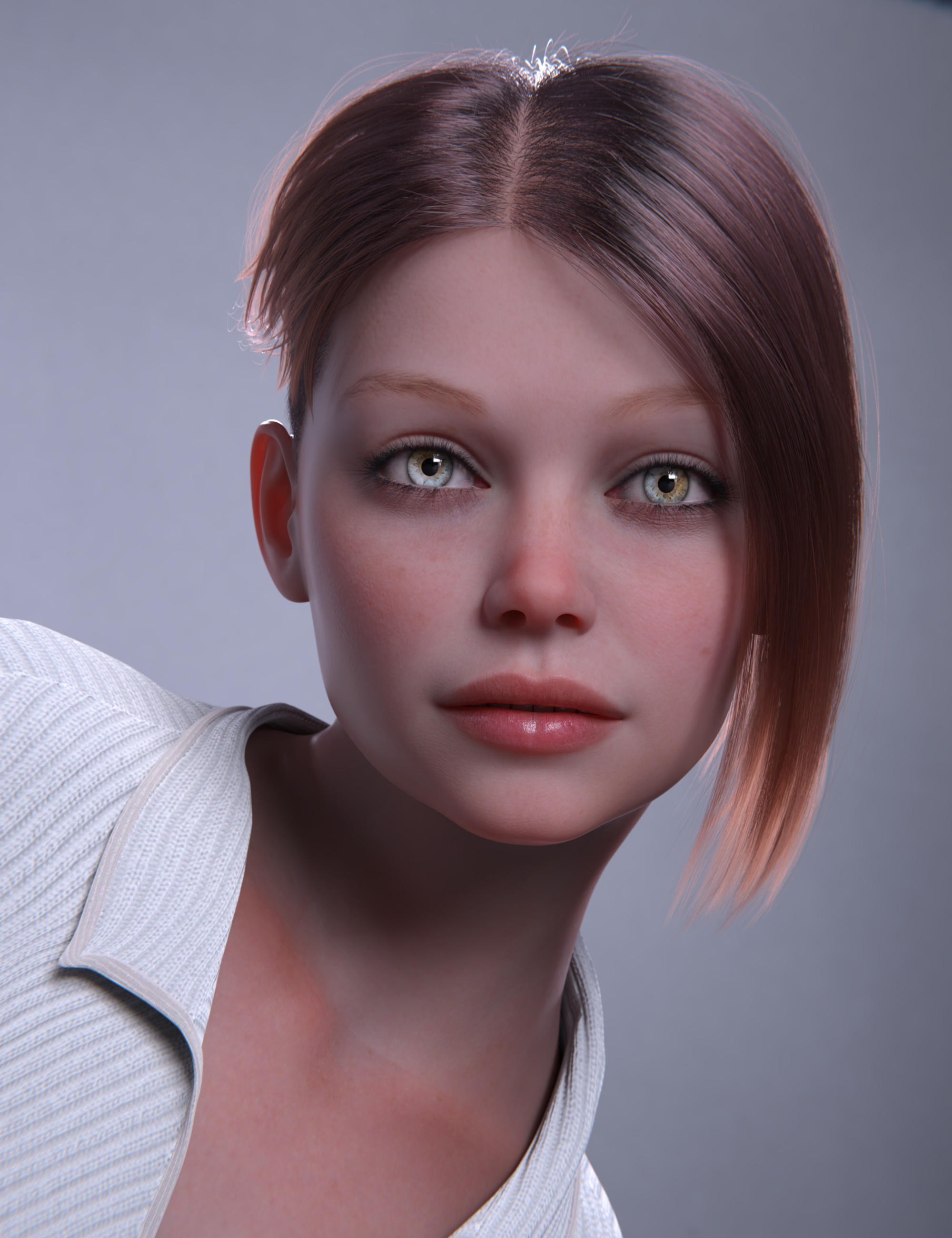 dForce AK Cyber Hair for Genesis 9, 8, and 8.1 Female | Daz 3D