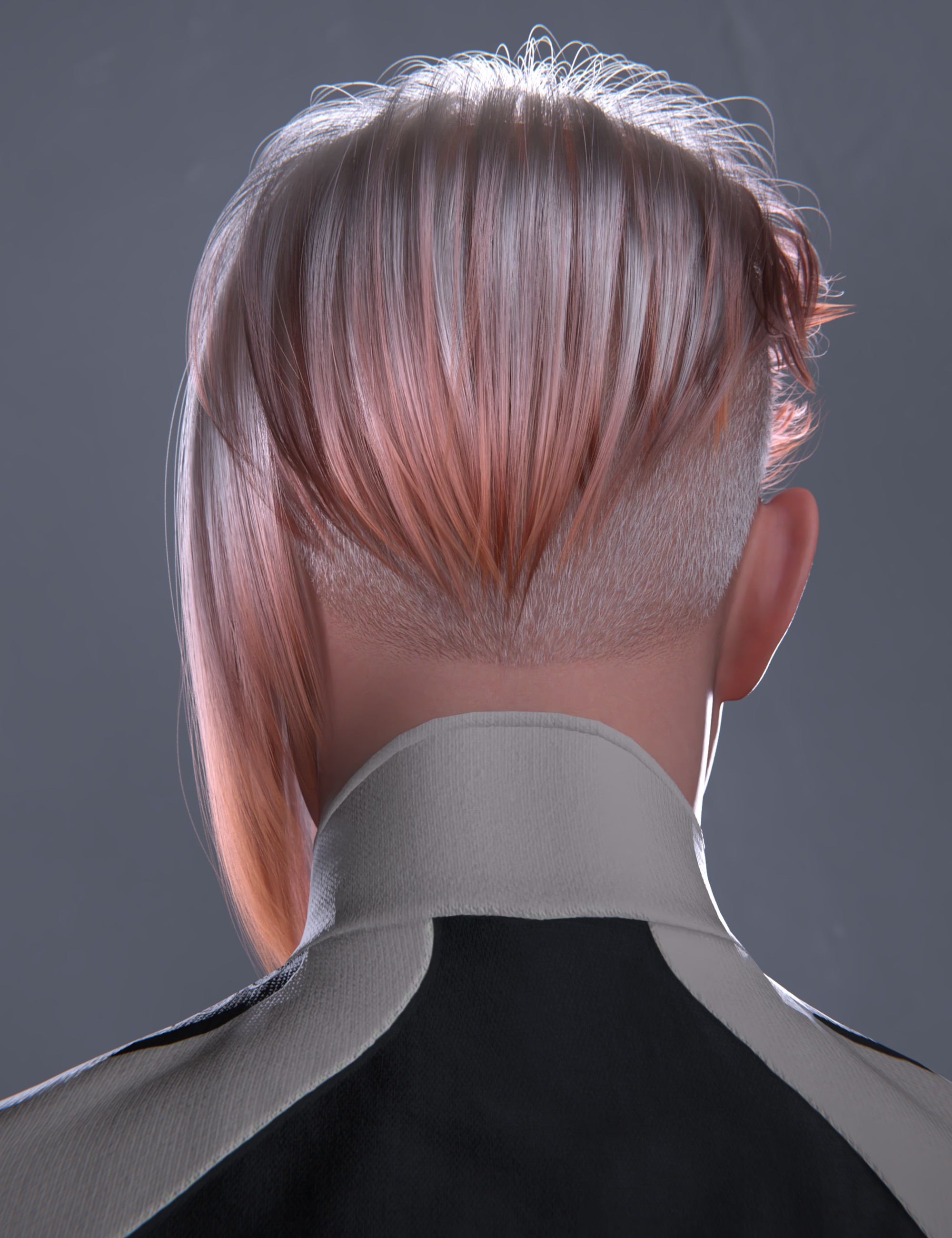 dForce AK Cyber Hair for Genesis 9, 8, and 8.1 Female | Daz 3D