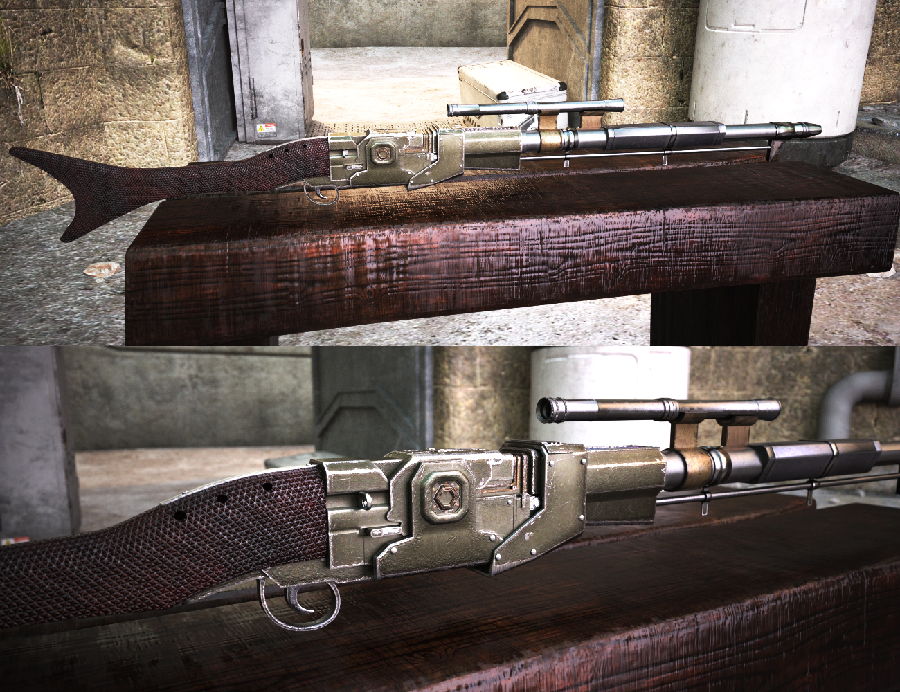 XI Sci-Fi Blasters | Daz 3D