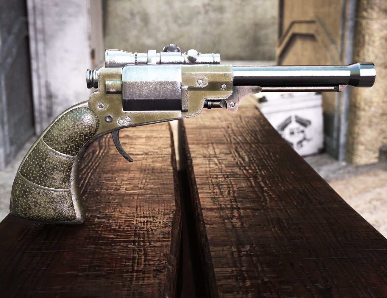 XI Sci-Fi Blasters | Daz 3D