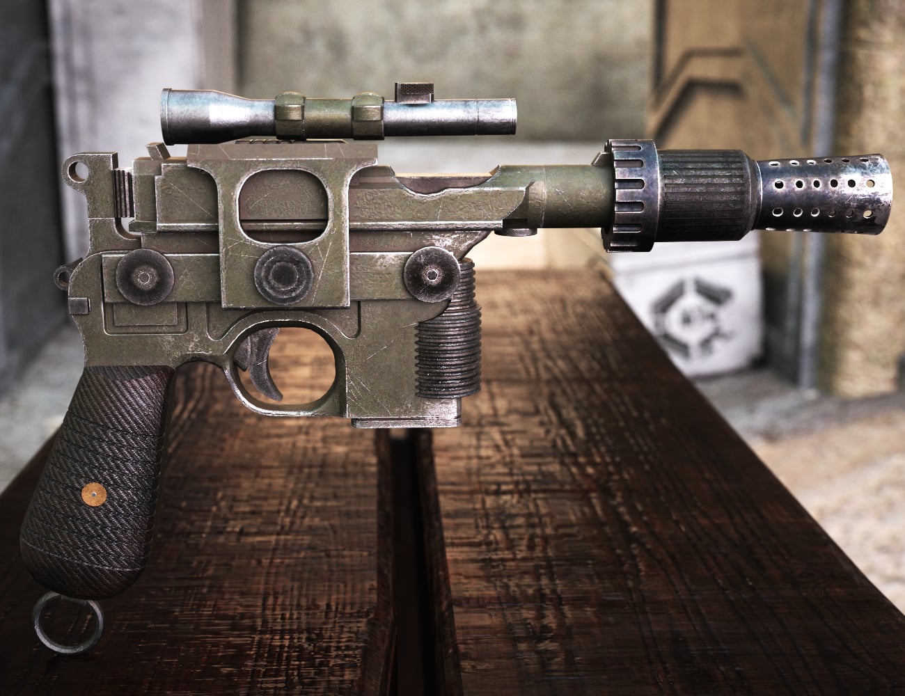 XI Sci-Fi Blasters | Daz 3D