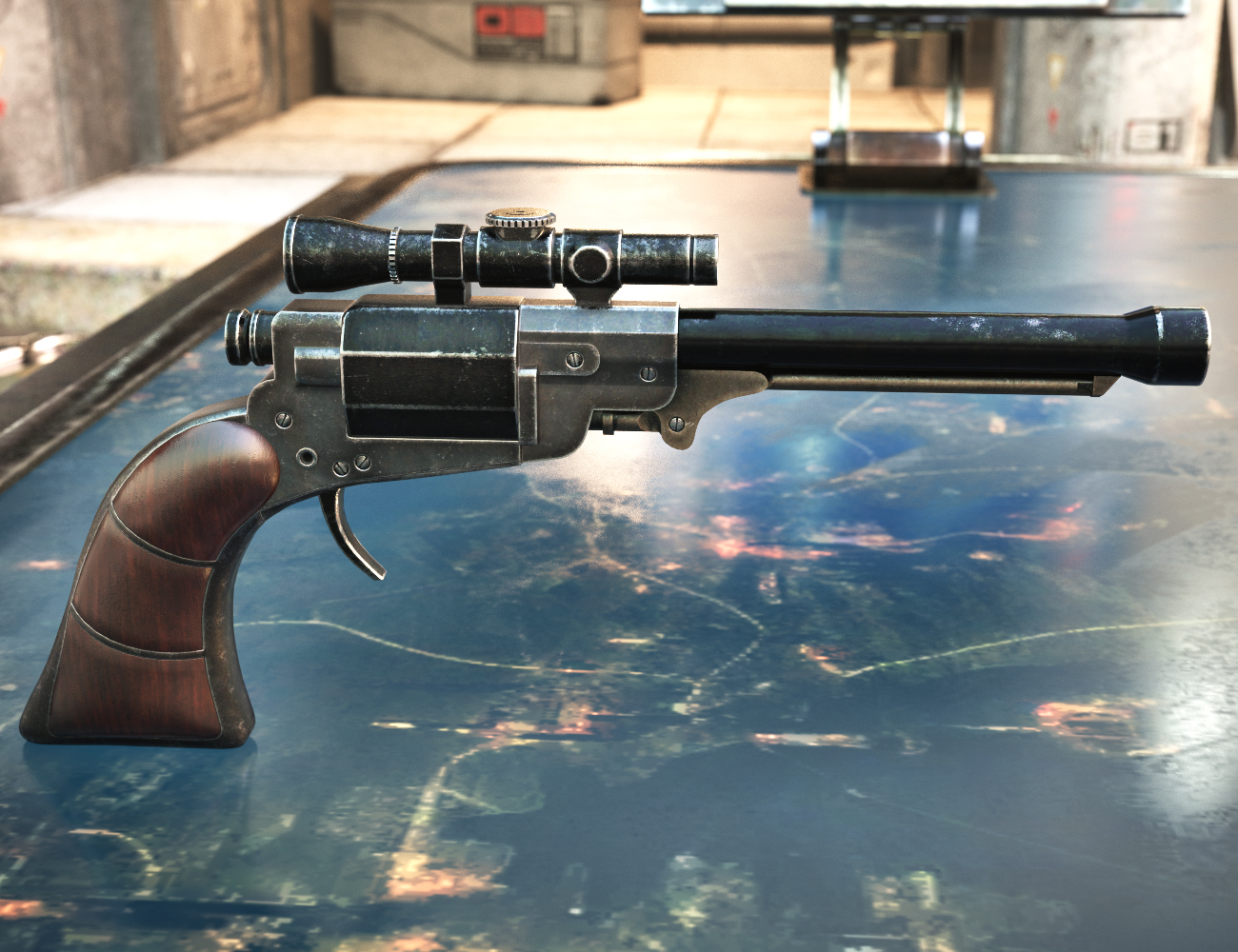 XI Sci-fi Blasters Add-On | Daz 3D