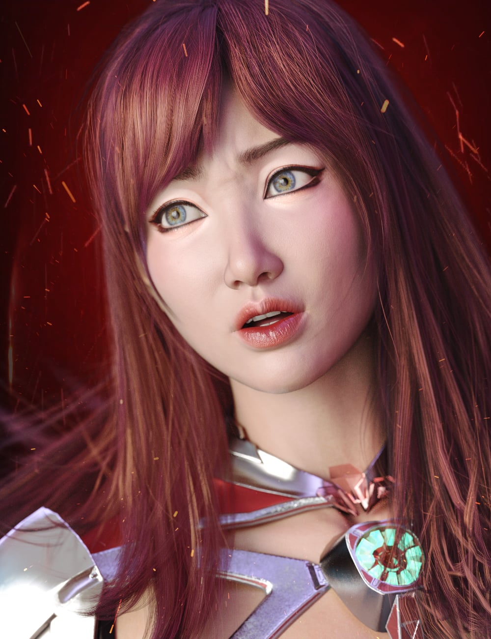 PTF Anime Inspired Makeup for Genesis 9 | Daz 3D