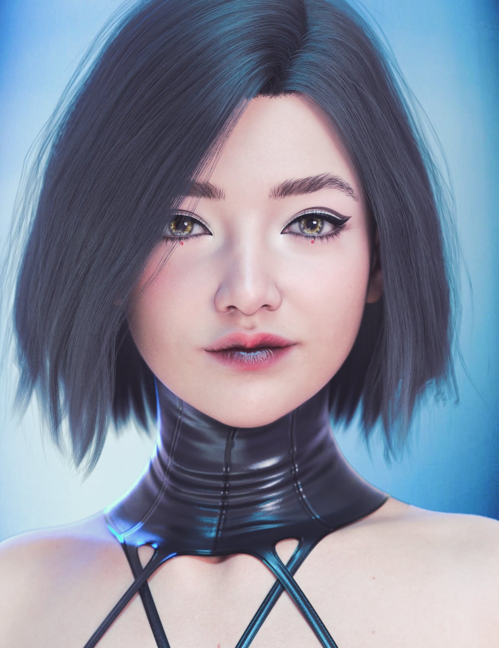 PTF Anime Inspired Makeup for Genesis 9 | Daz 3D