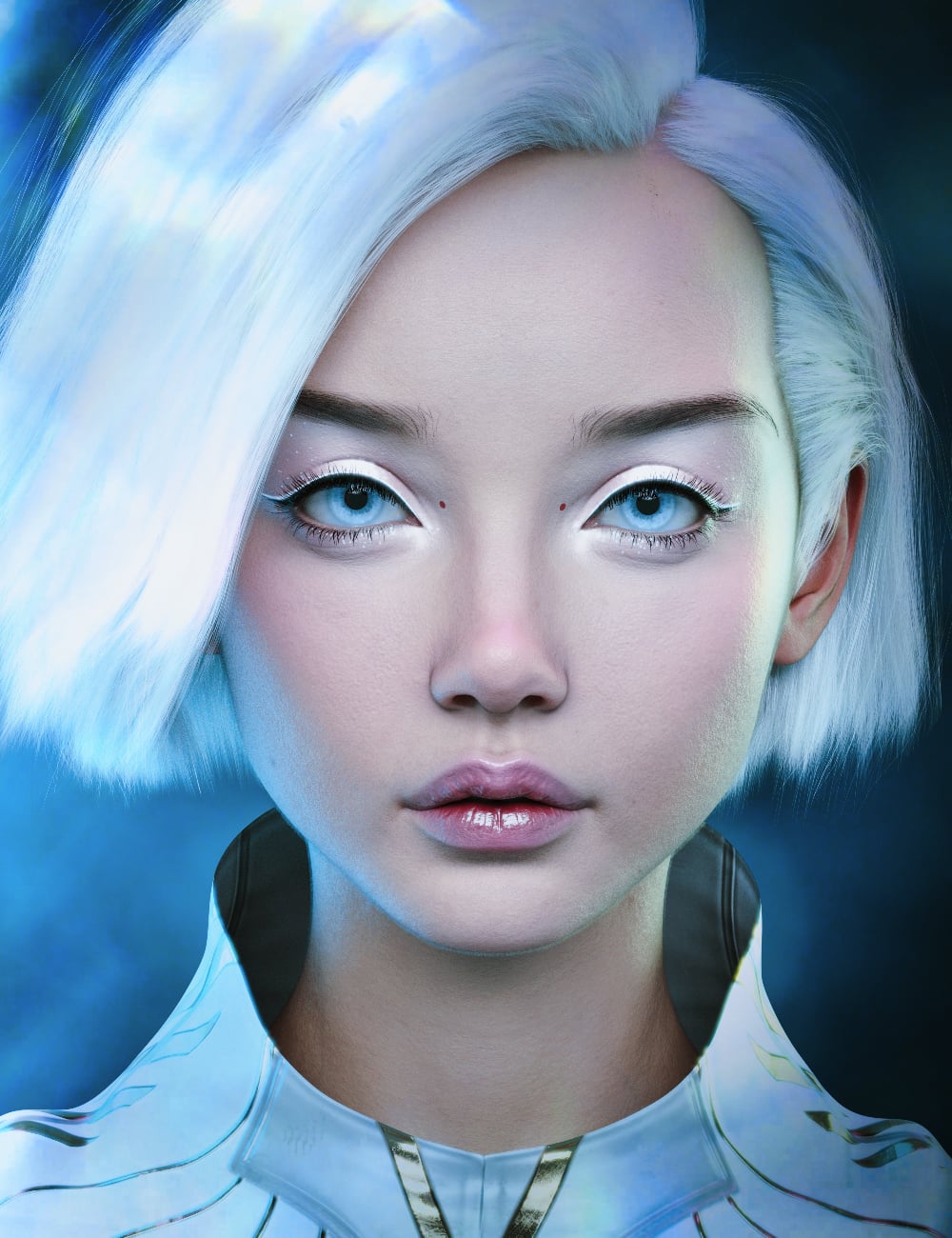 PTF Anime Inspired Makeup for Genesis 9 | Daz 3D