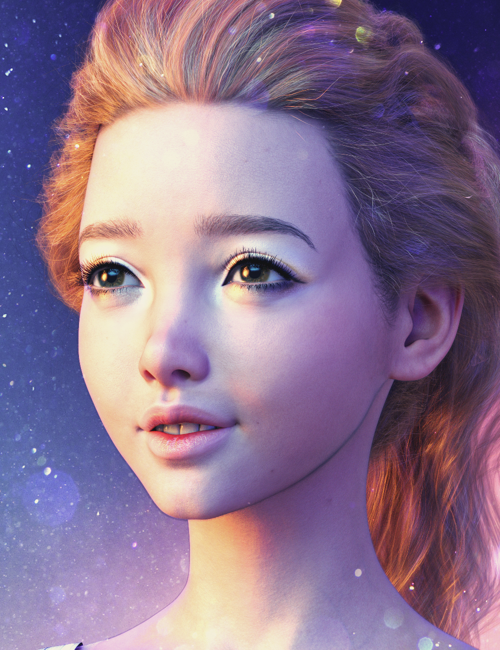 PTF Anime Inspired Makeup for Genesis 9 | Daz 3D