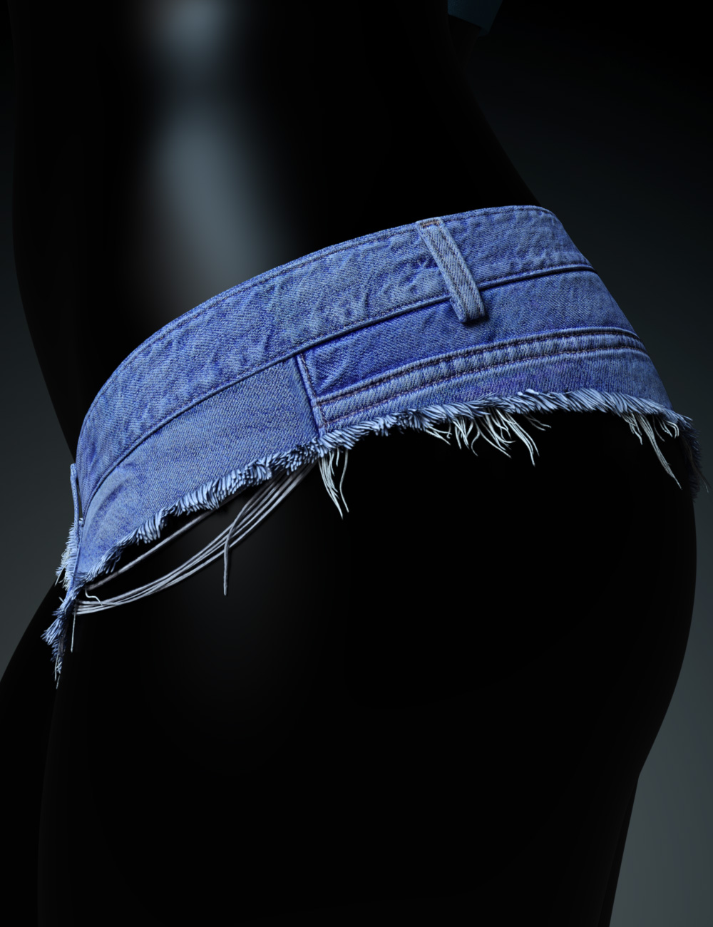 Ripped Shorts for Genesis 9 | Daz 3D