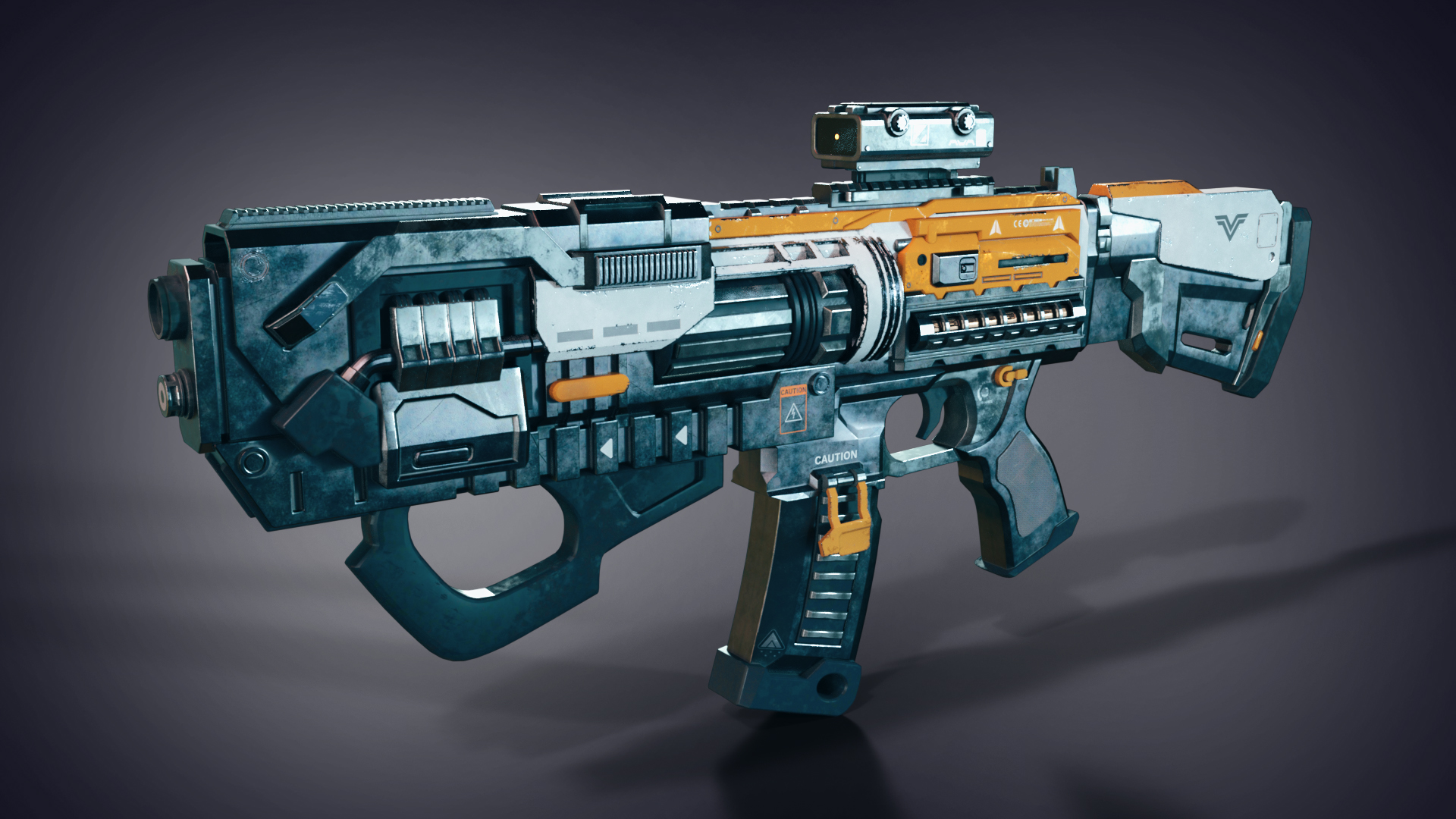 Futuristic Weapon Collection 01 | Daz 3D