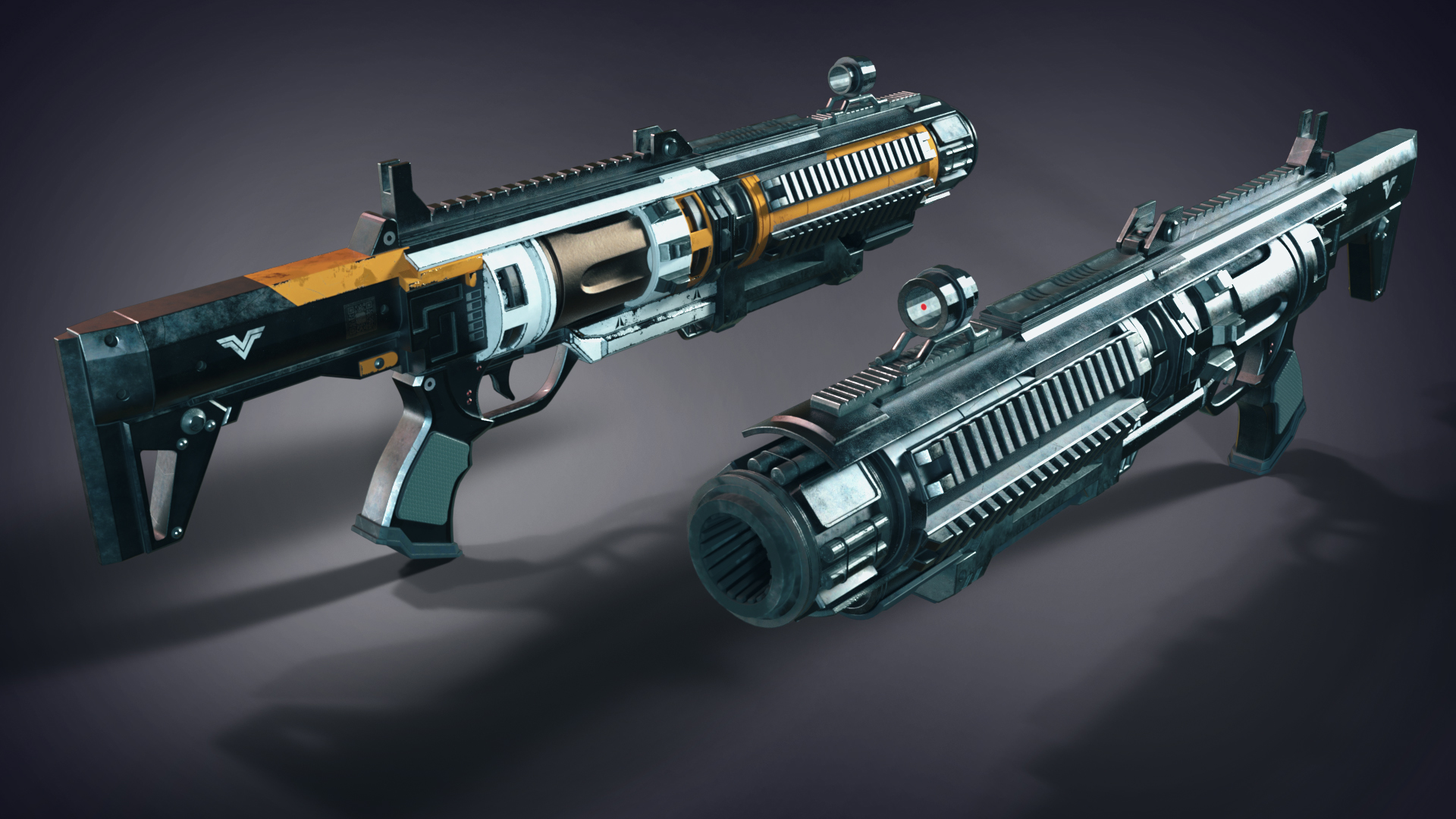 Futuristic Weapon Collection 01 | Daz 3D