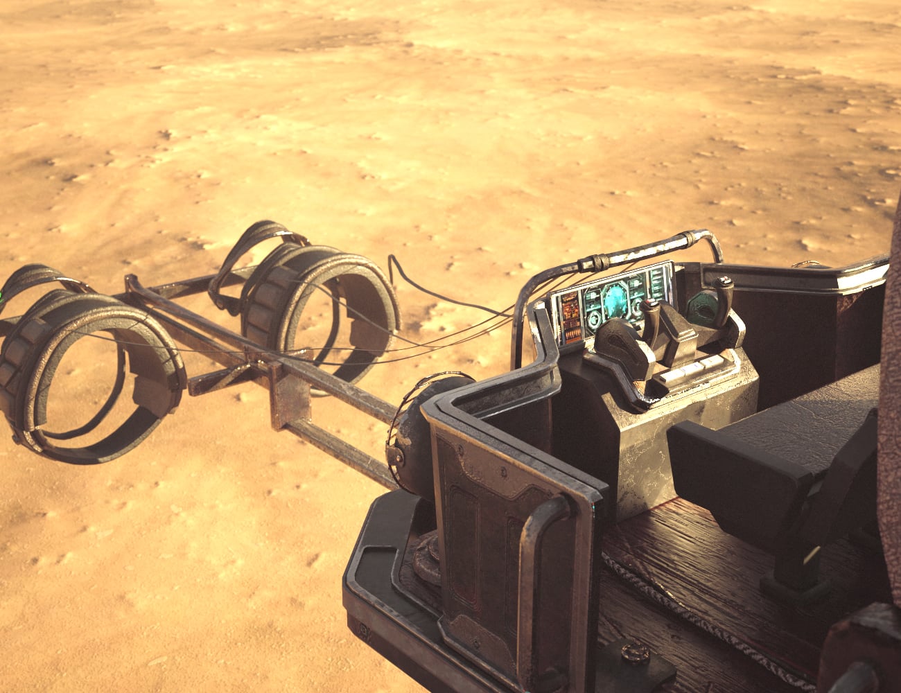 XI Futuristic Western Carriage | Daz 3D