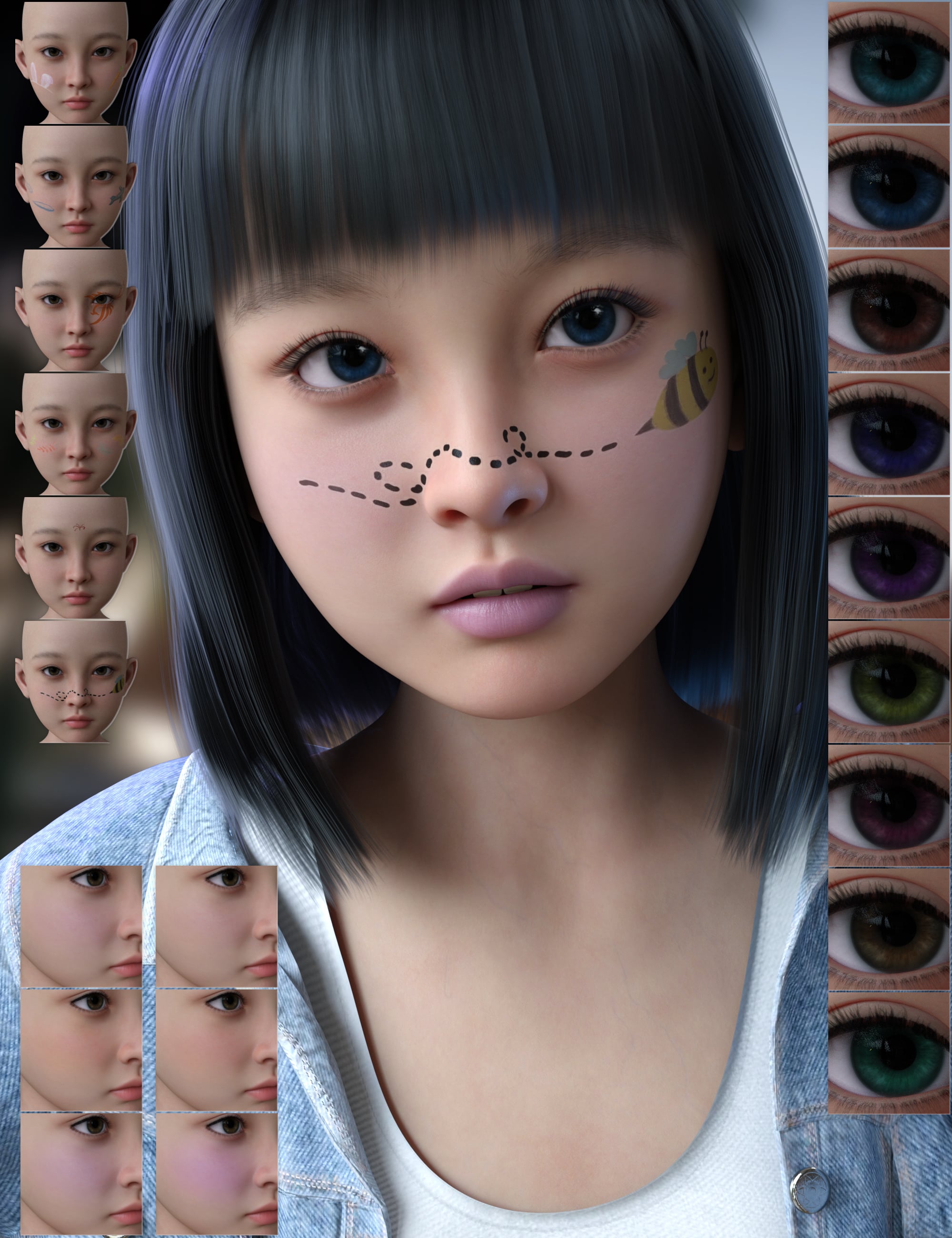 Vo Kitsis HD for Genesis 9 | Daz 3D