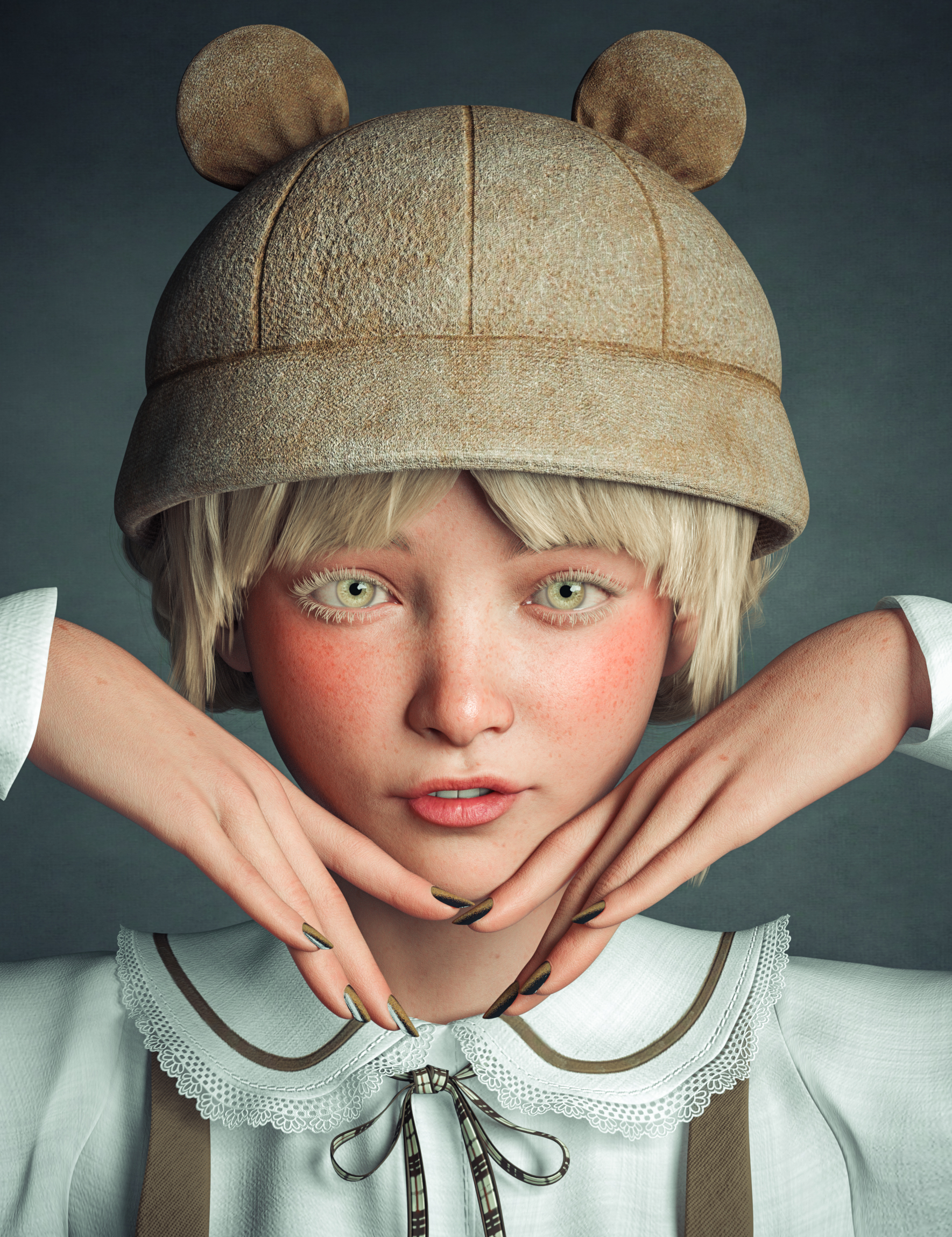 BW Urban Hats Set | Daz 3D
