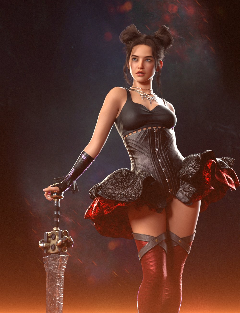 Rachel and Rye HD for Genesis 9 | Daz 3D