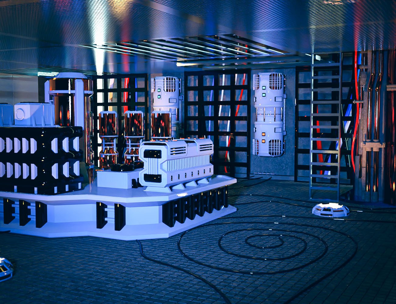 Artificial Intelligence Room | Daz 3D