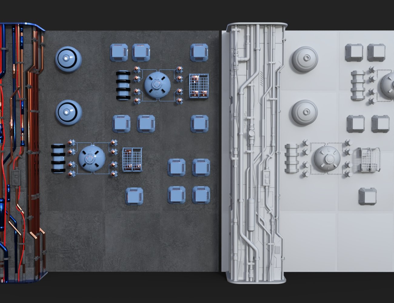 Artificial Intelligence Room | Daz 3D