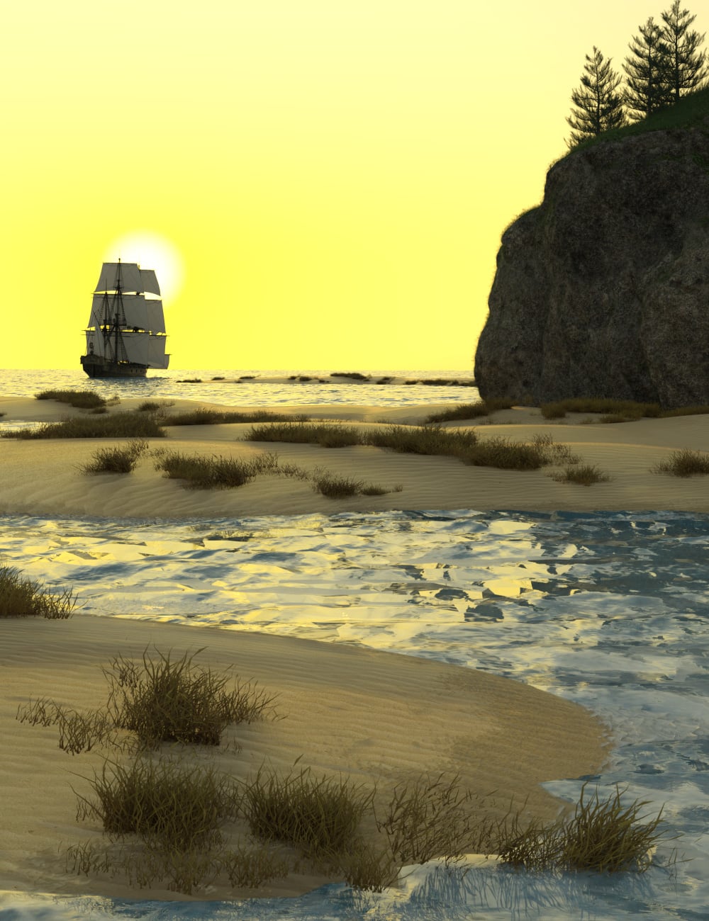 DA Island | Daz 3D