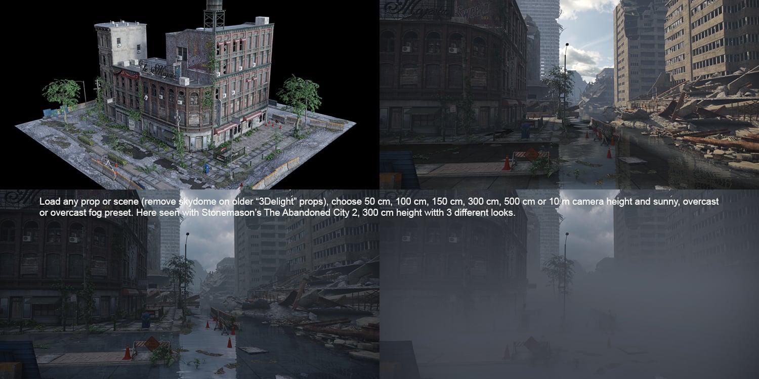 HDRI Extensions Aftermath | Daz 3D