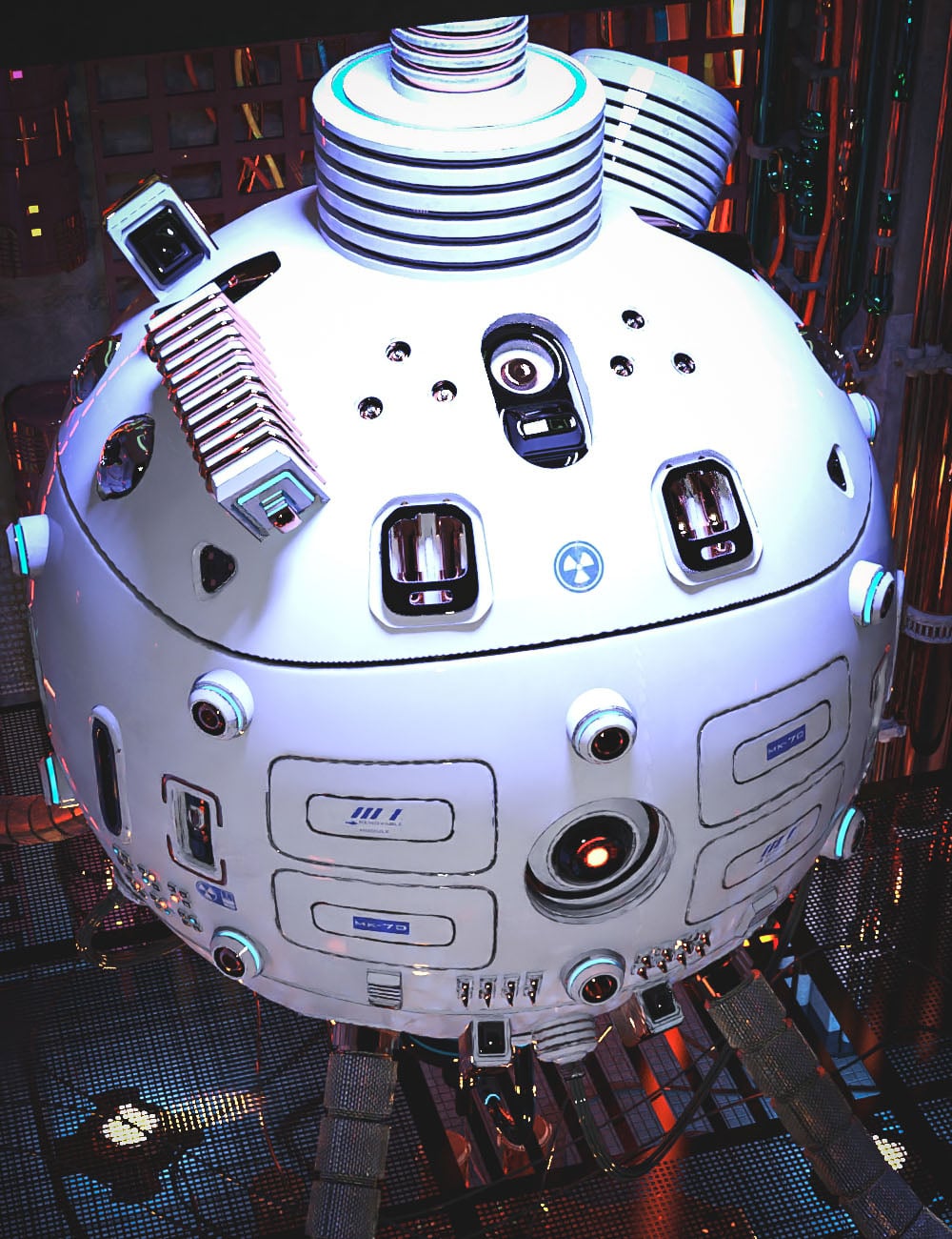 Artificial Intelligence Room Materials | Daz 3D