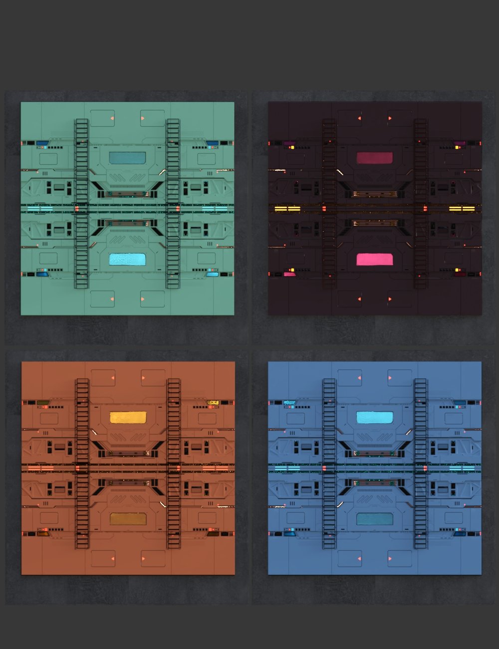 Artificial Intelligence Room Materials | Daz 3D