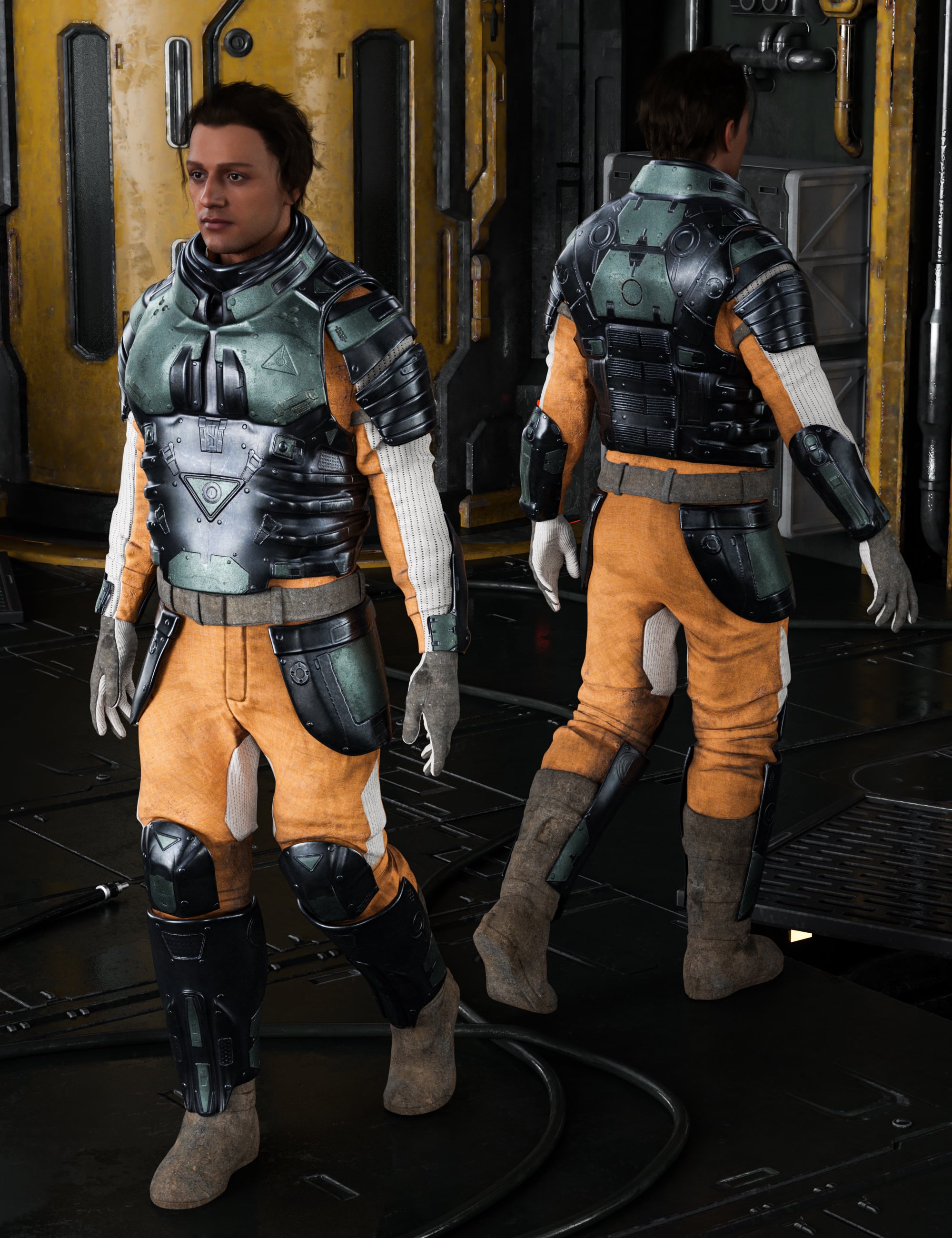 BW Rogue Marshal Outfit for Genesis 9 | Daz 3D