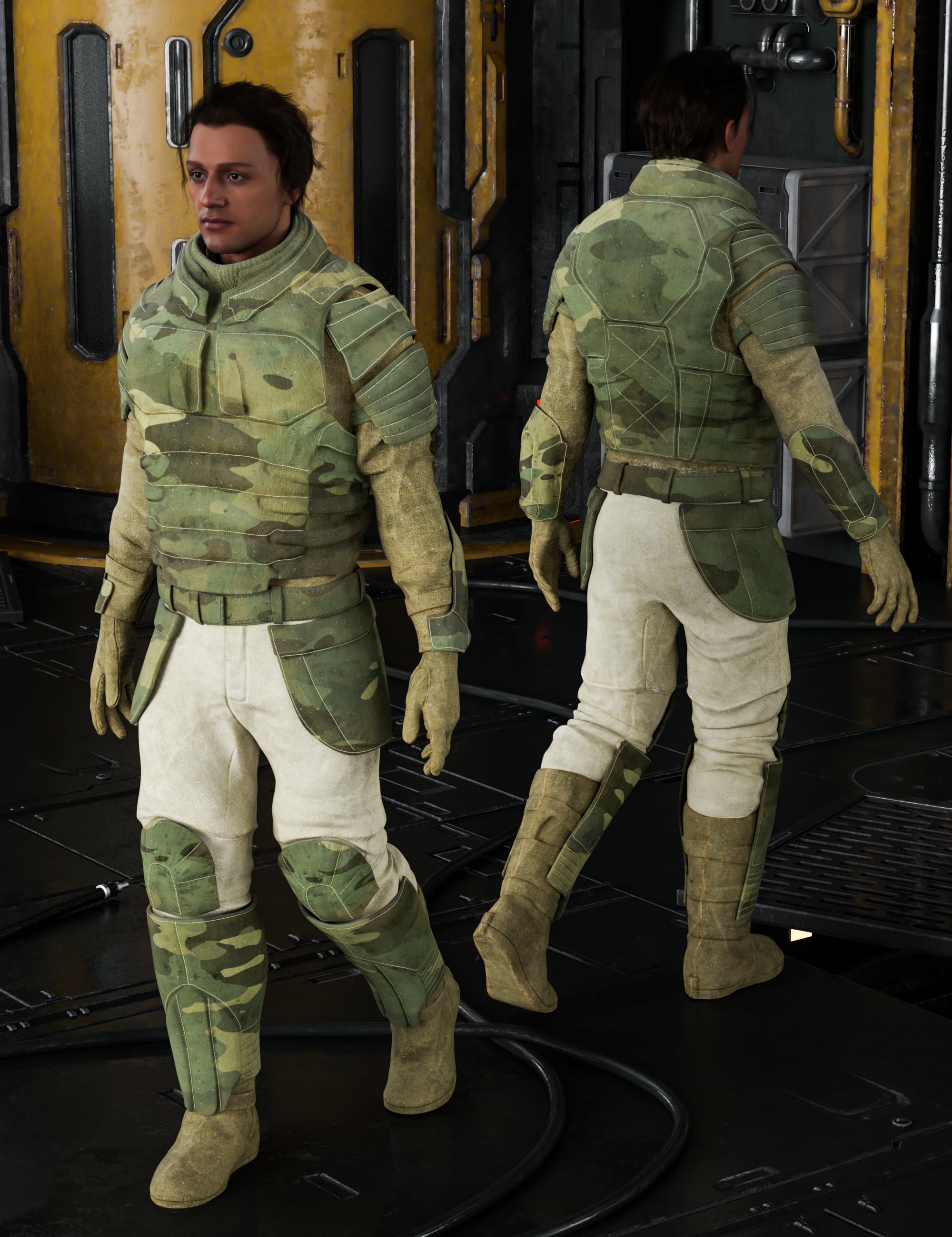BW Rogue Marshal Outfit for Genesis 9 | Daz 3D