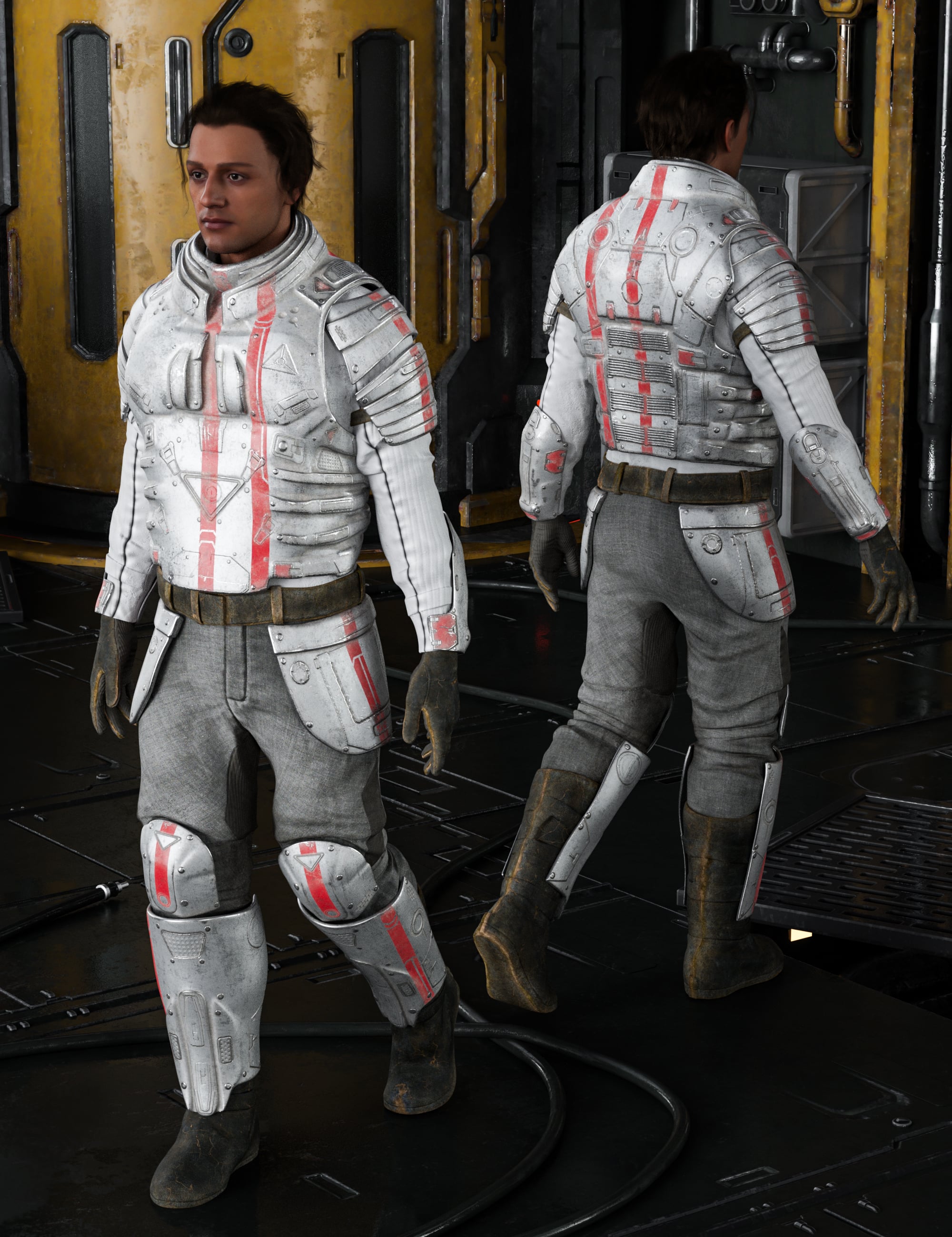 BW Rogue Marshal Outfit for Genesis 9 | Daz 3D