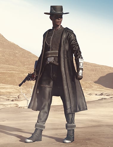 Shadow Mercenary Outfit for Genesis 9 | Daz 3D
