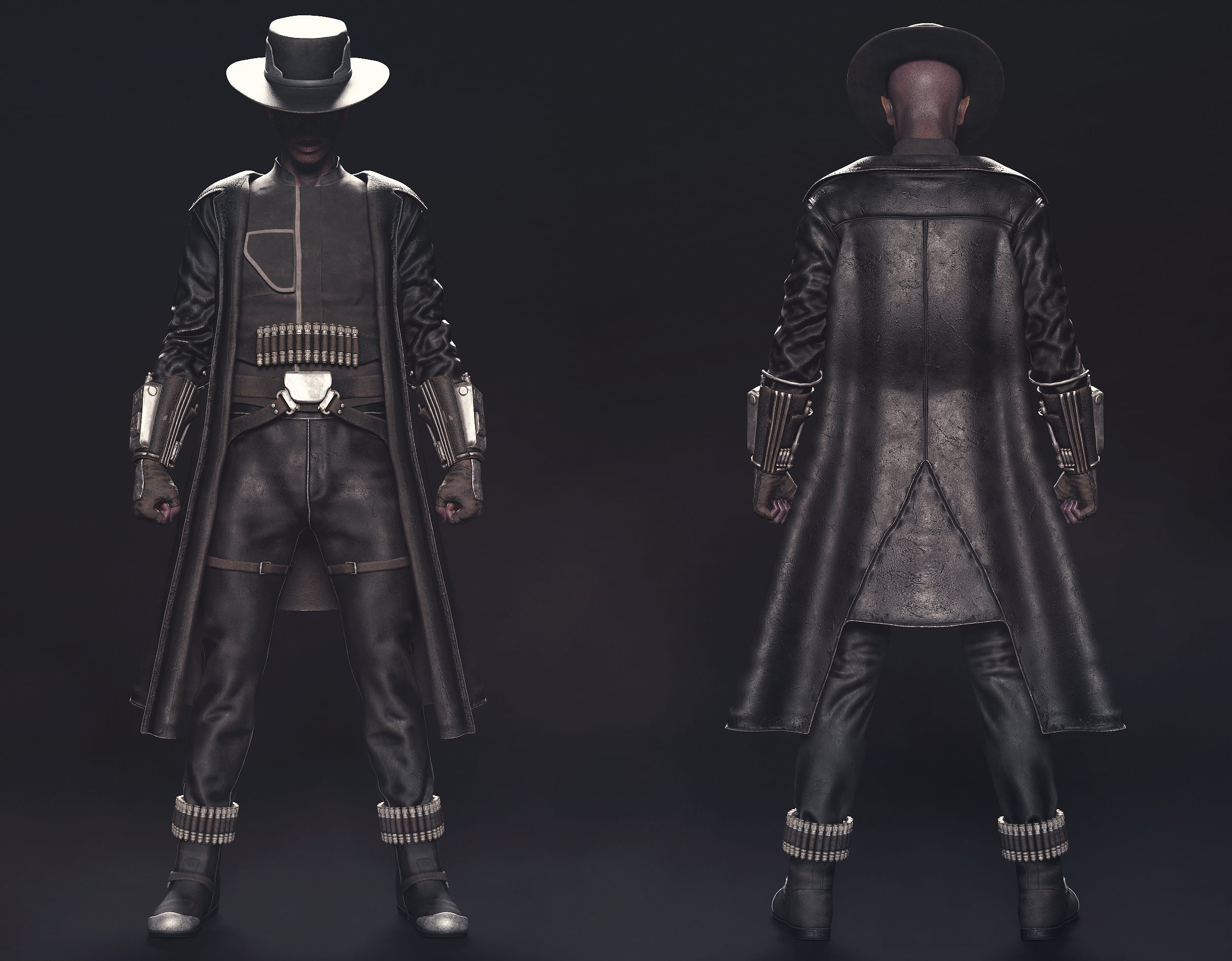 Shadow Mercenary Outfit for Genesis 9 | Daz 3D