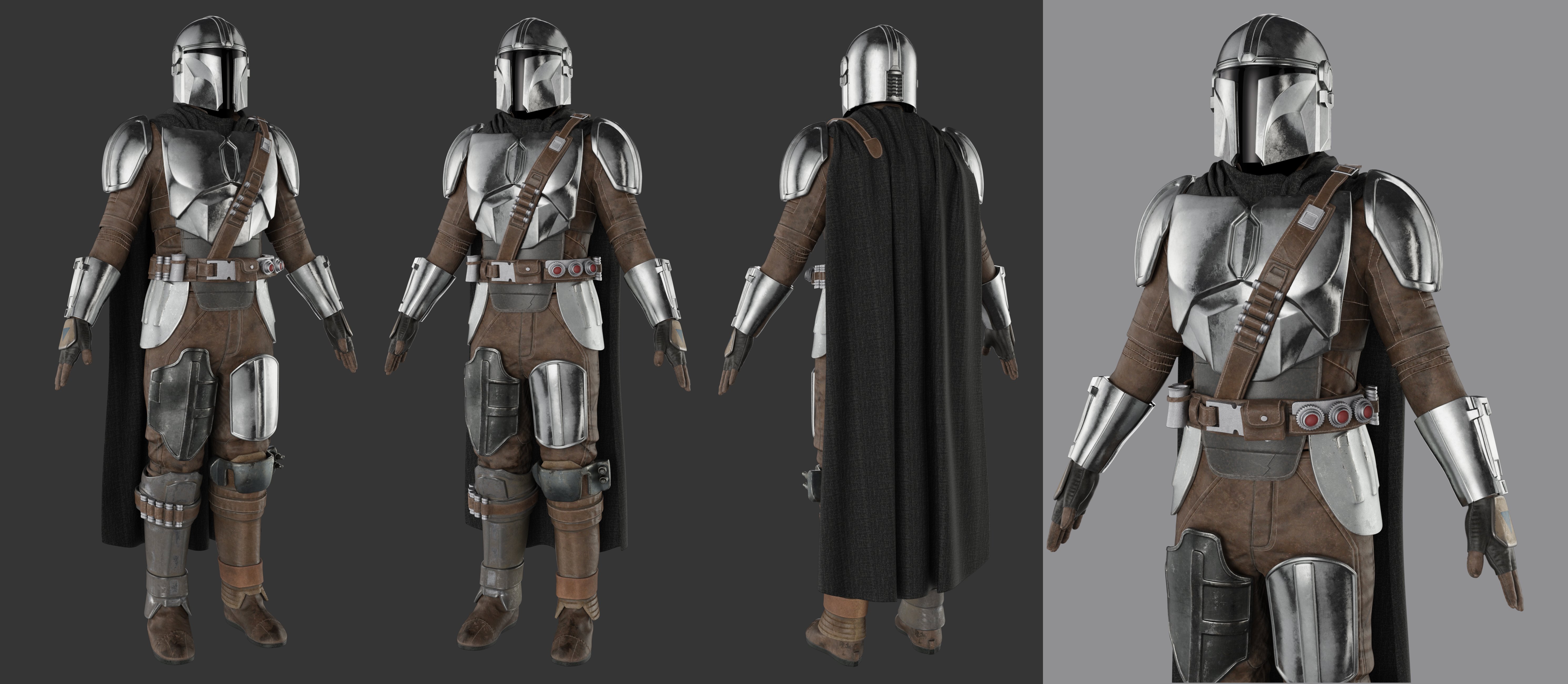BW Rogue Marshal Outfit Bounty Hunter Add-On | Daz 3D