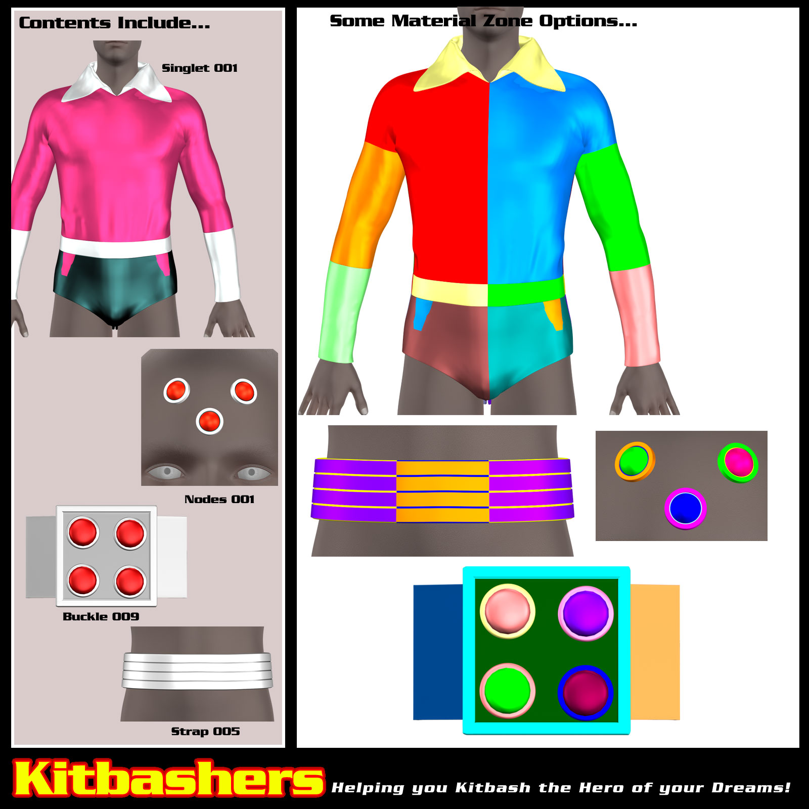 Kitbashers 011 MMG3M | Daz 3D