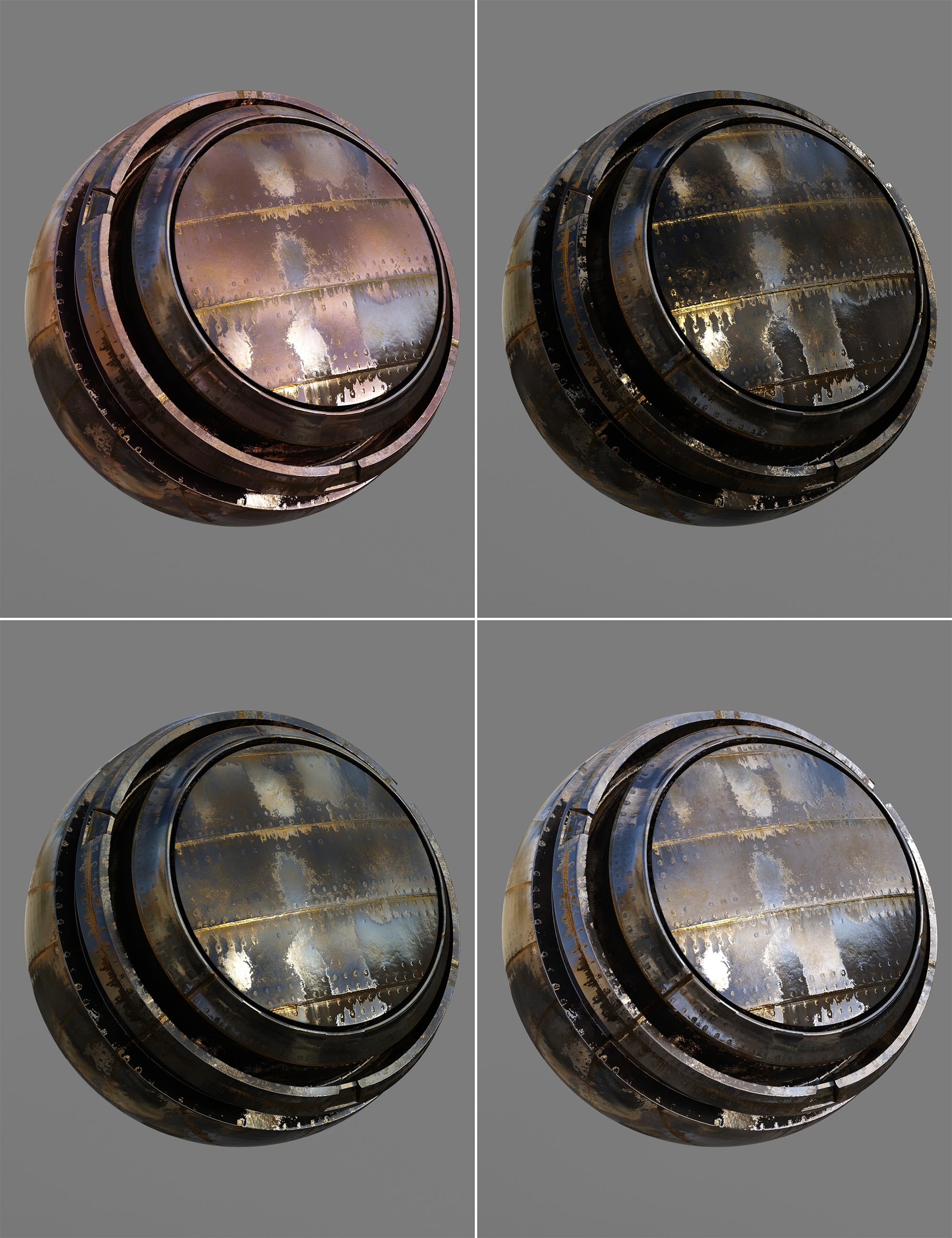 Metal Panel Iray Shaders - MR | Daz 3D