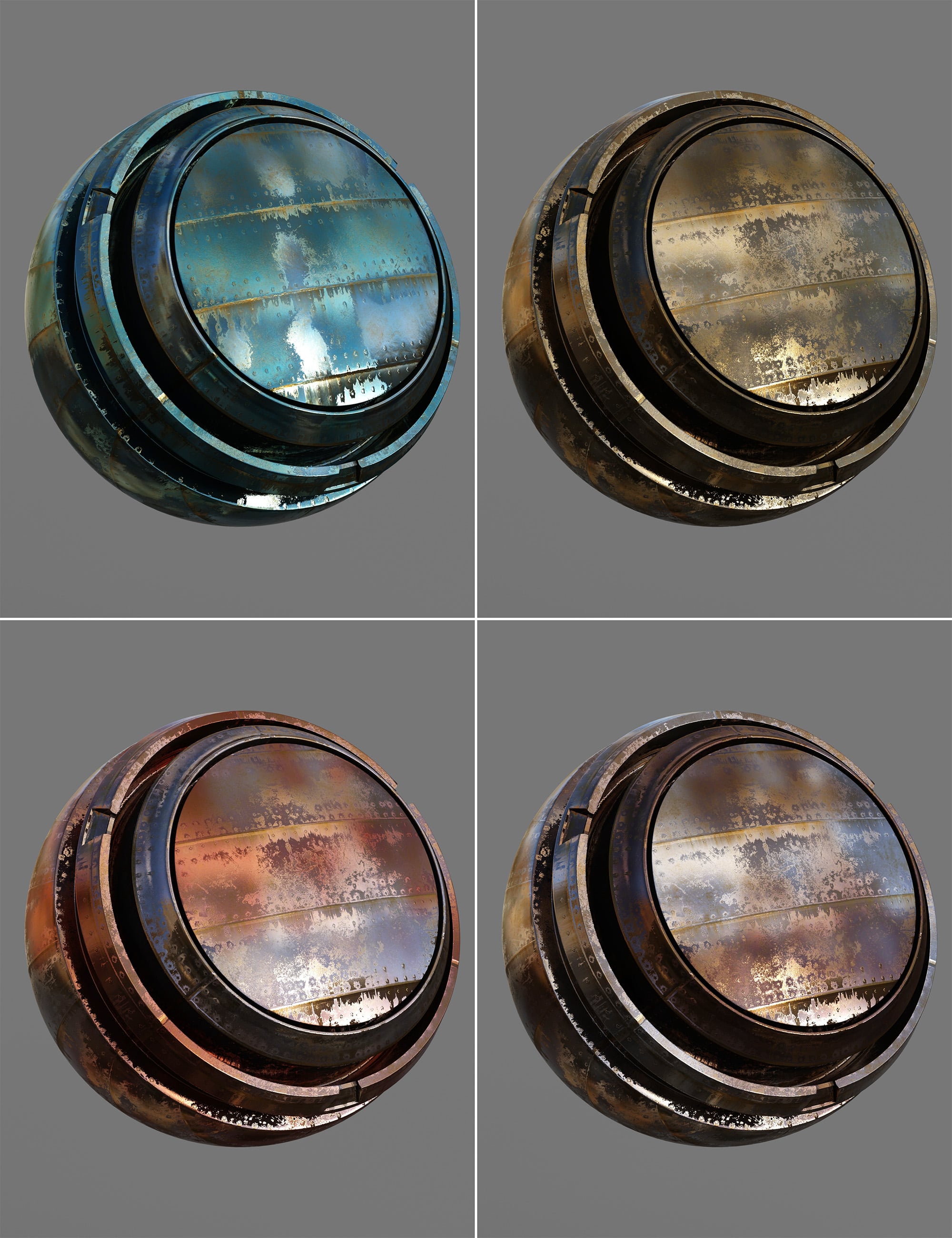 Metal Panel Iray Shaders - MR | Daz 3D