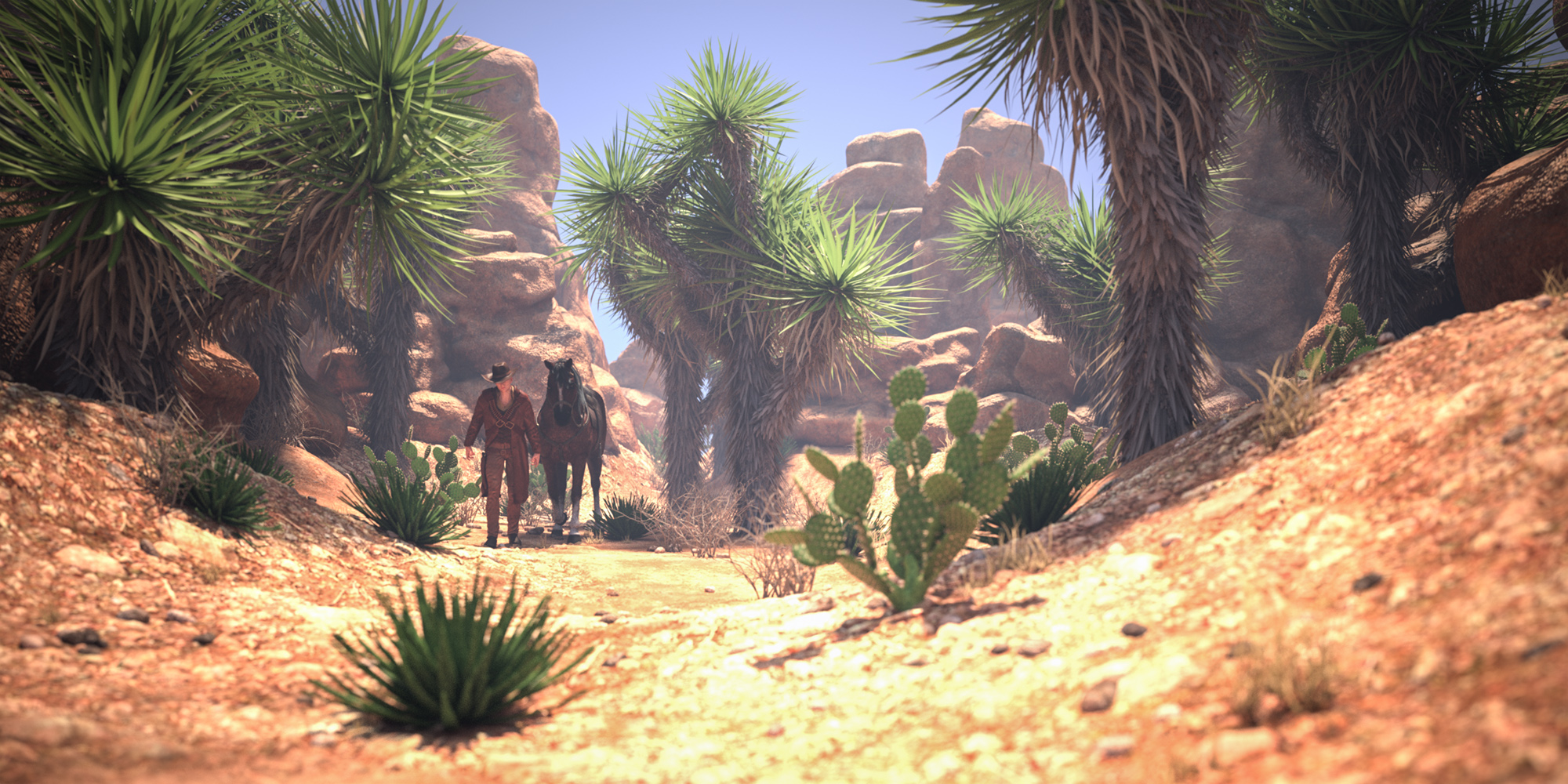 Predatron Joshua Trees | Daz 3D