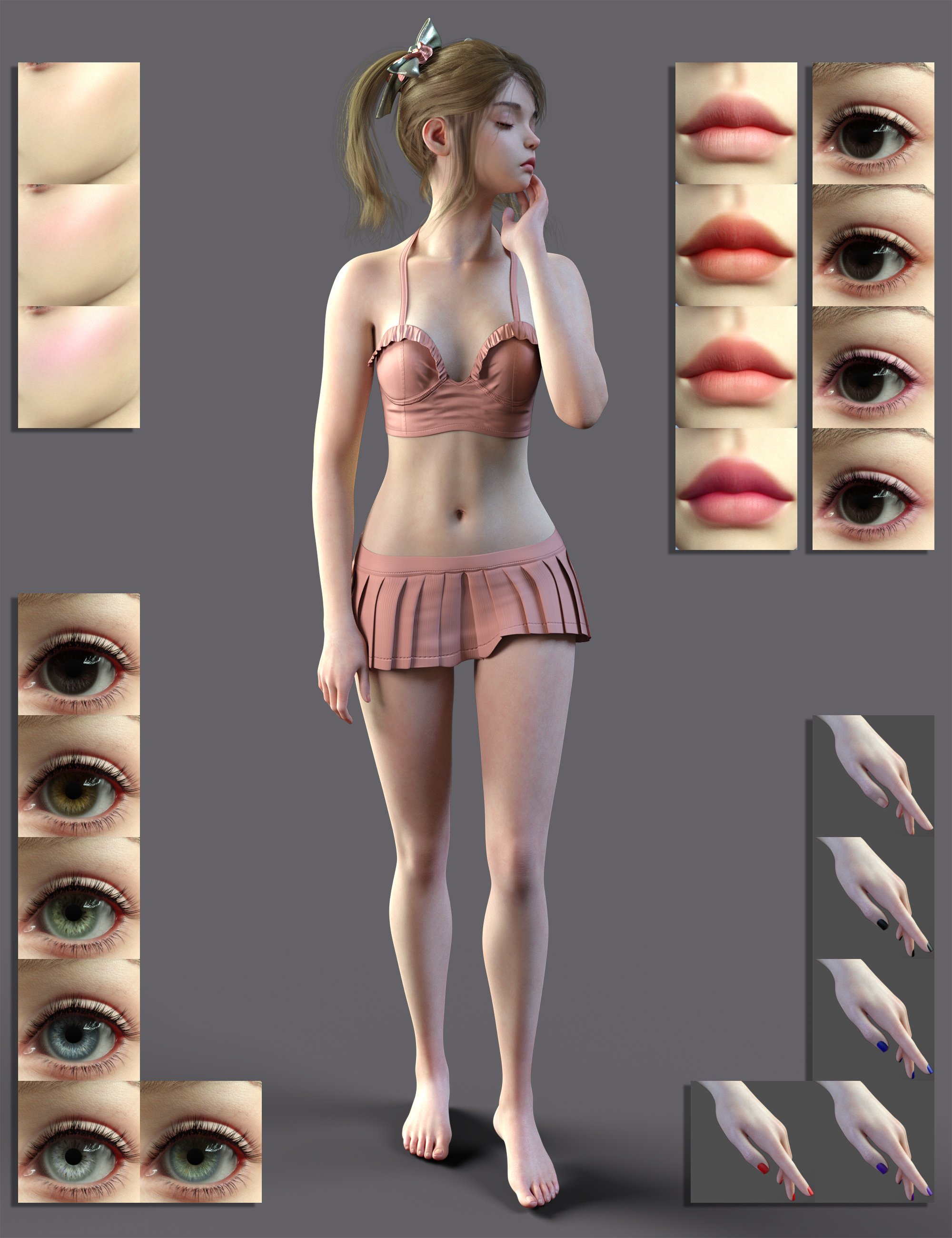 MB Yana HD for Genesis 9 Feminine | Daz 3D