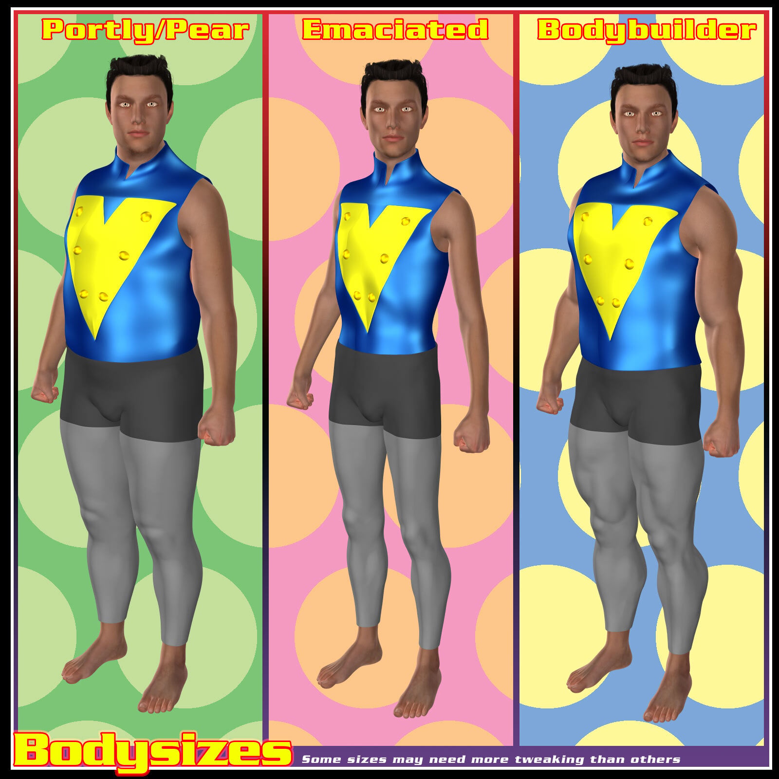 Vests v001 MMKBG3M | Daz 3D