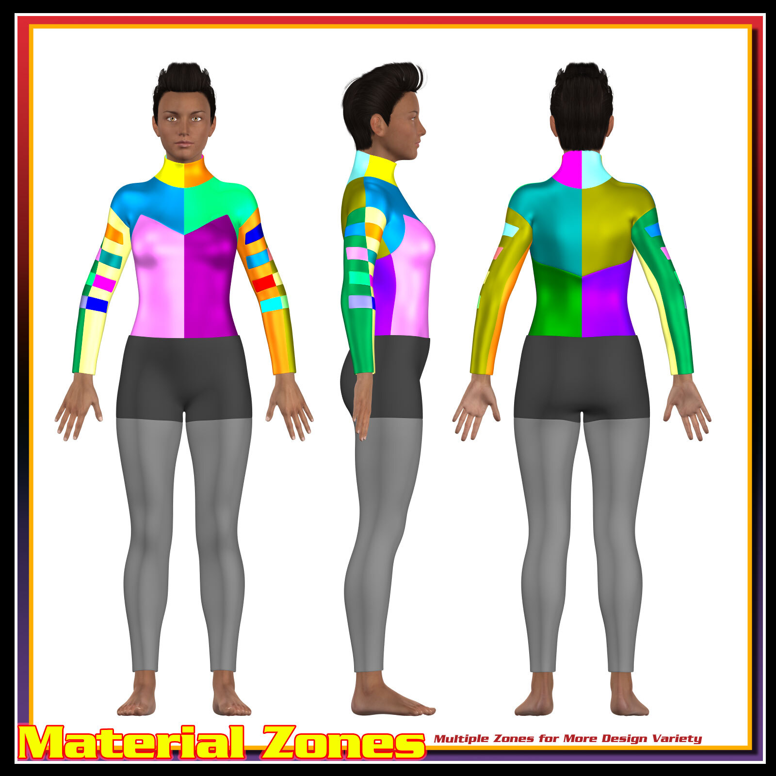 Tops v008 MMKBG3 | Daz 3D