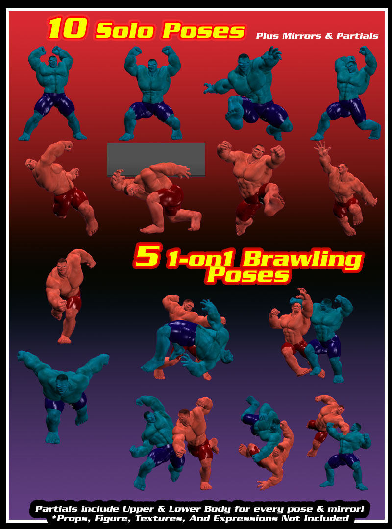 The Goliath v01 MM4F | Daz 3D