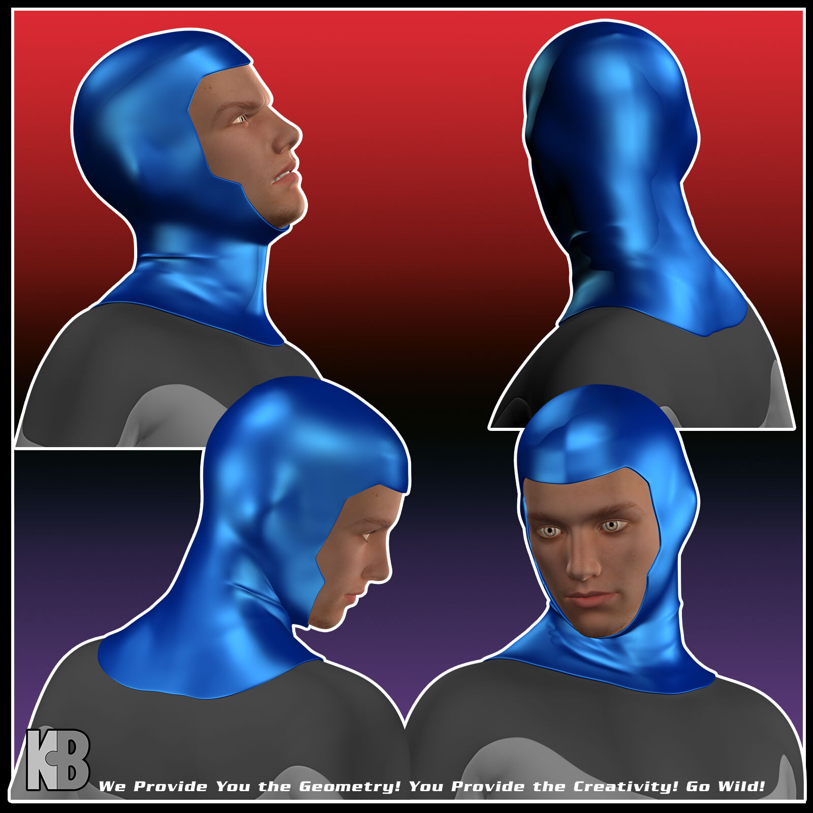 Masks v006 MMKBG3 | Daz 3D