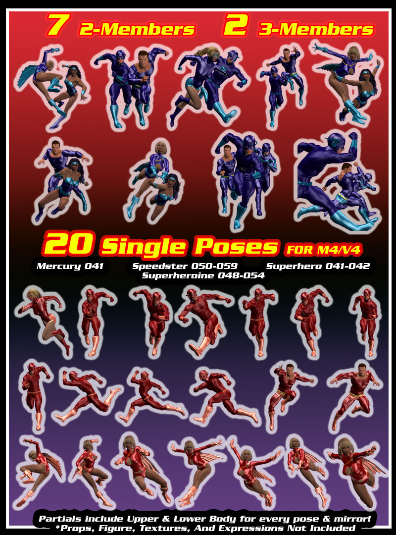The Team-Builders v05 MM4MV | Daz 3D