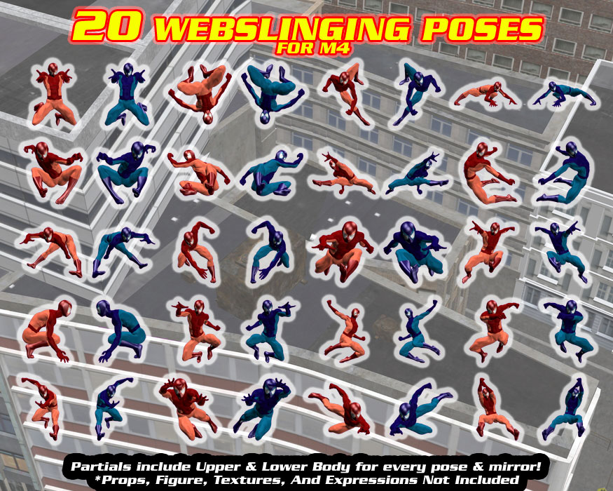 The Webslinger v03 MM4M | Daz 3D