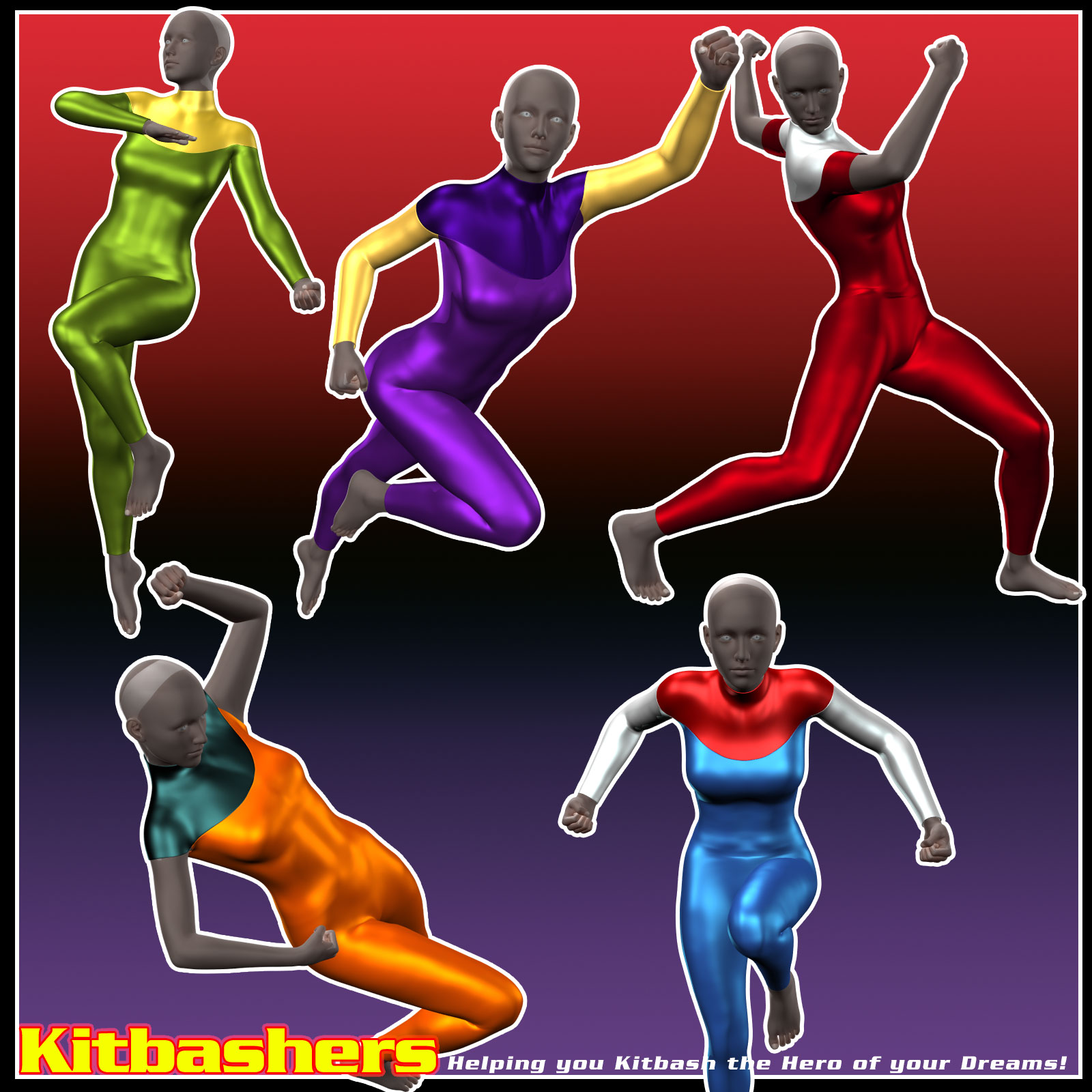 Bodysuit 010 MMKBG3F | Daz 3D