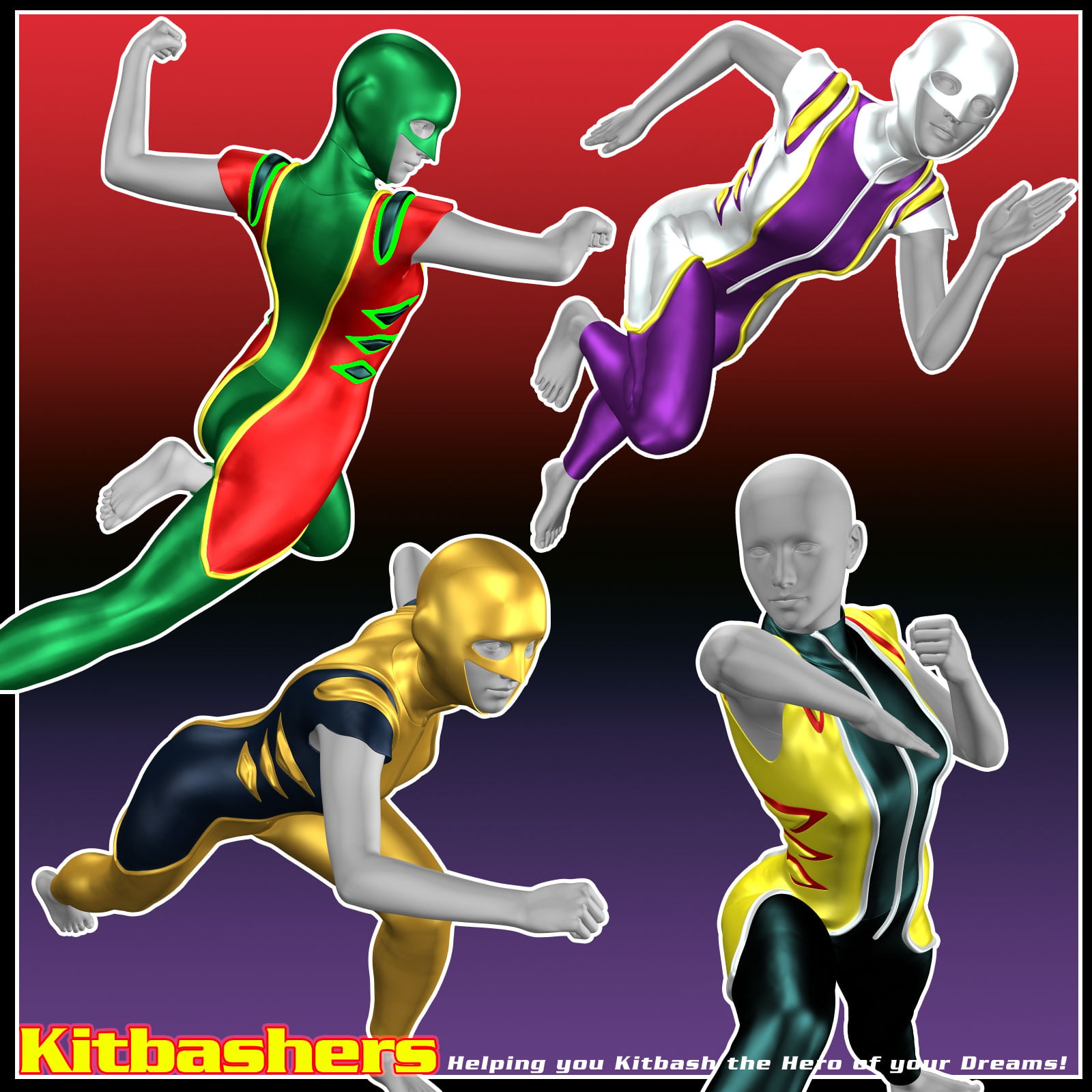 Bodysuit 014 MMKBG3F | Daz 3D
