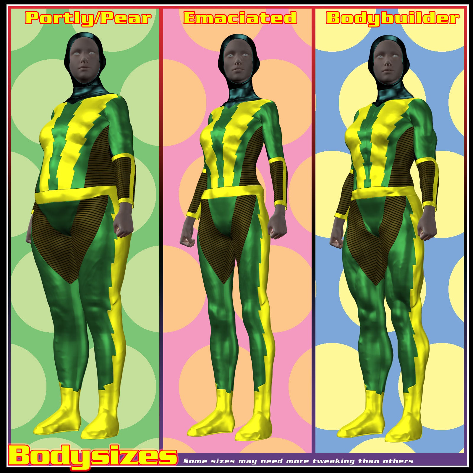 Bodysuit 015 MMKBG3F | Daz 3D