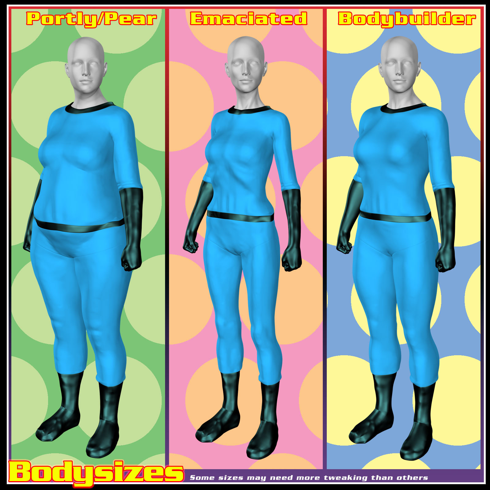 Bodysuit 022 MMKBG3F | Daz 3D