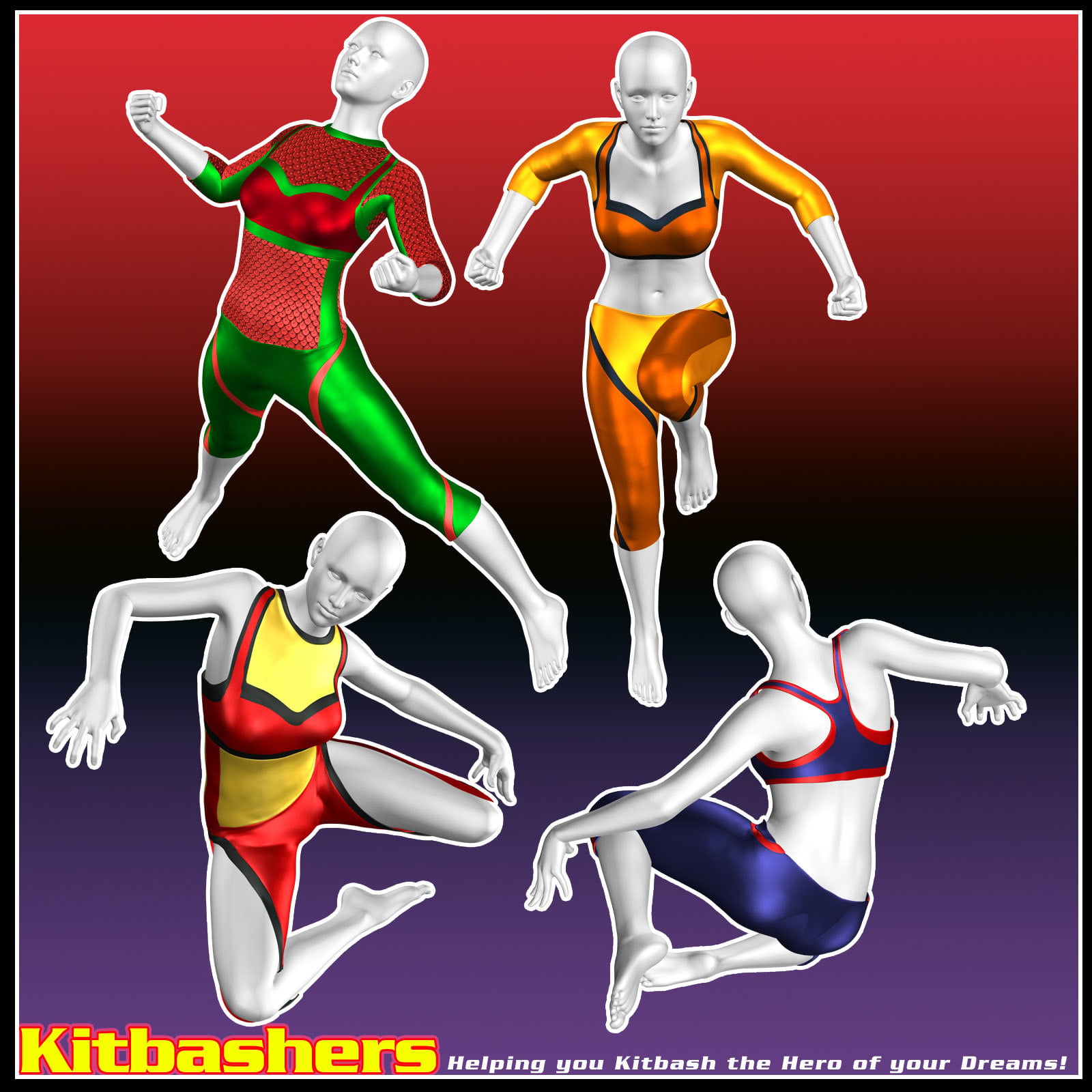 Bodysuit 050 MMKBG3F | Daz 3D