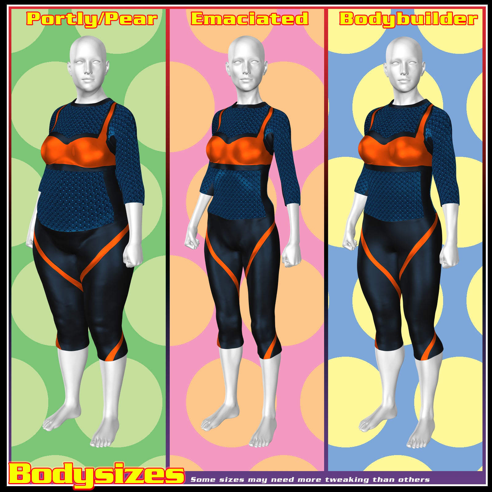 Bodysuit 050 MMKBG3F | Daz 3D