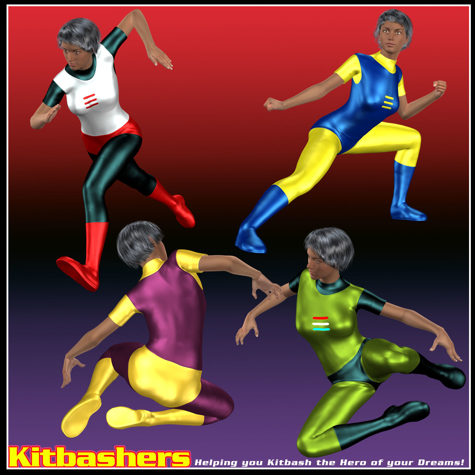 Bodysuit 052 MMKBG3F | Daz 3D